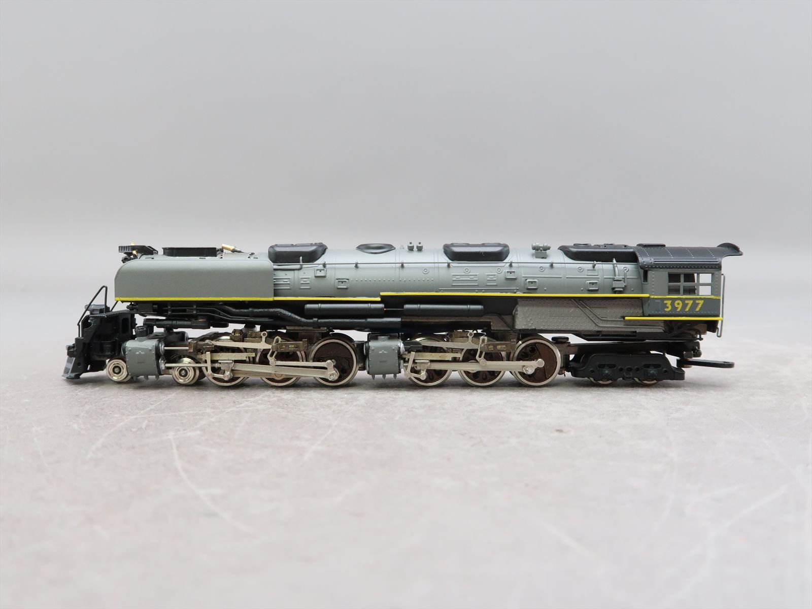 N Scale Brass - Key UP Union Pacific 4-6-6-4 #3977 - F/P + - Gray ...
