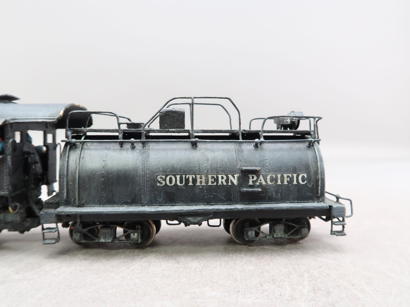 HOn3 Brass Model - PFM SP Southern Pacific #9 4-6-0 - Poor Custom + Weathered - 1965 Run ...