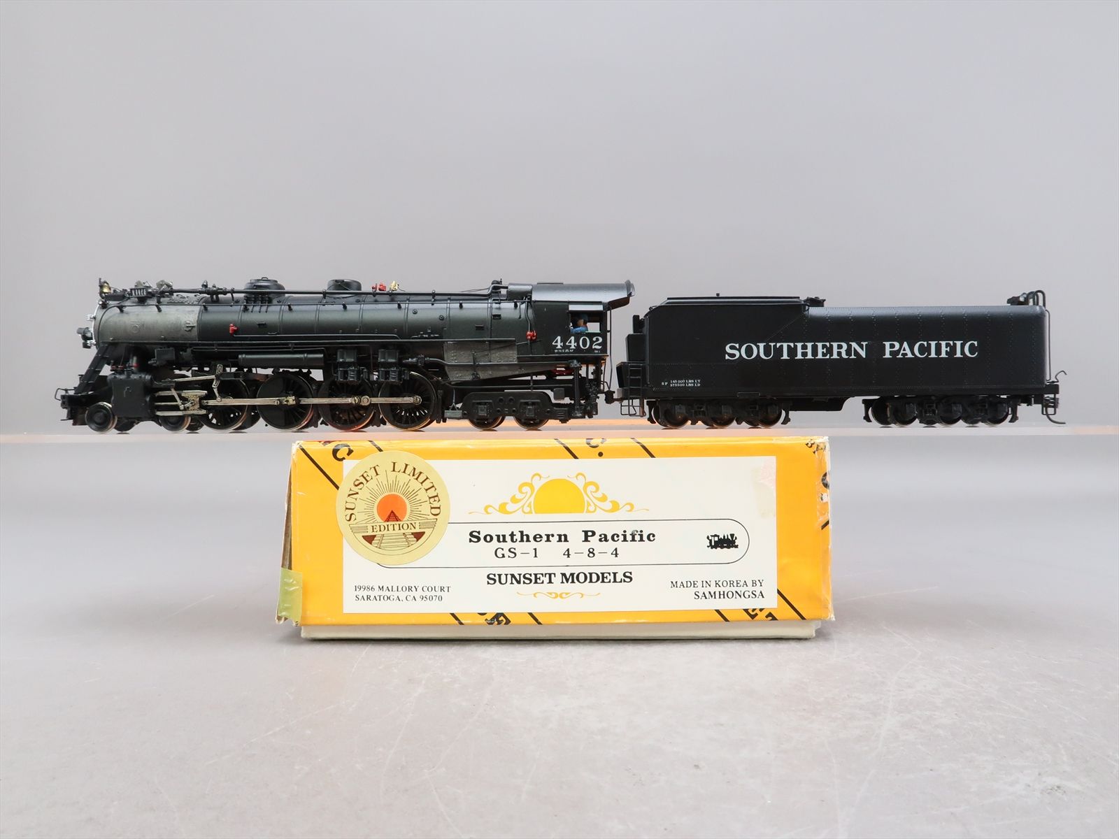 HO Brass Model - Sunset SP Southern Pacific 4-8-4 GS-1 #4402 - Custom ...