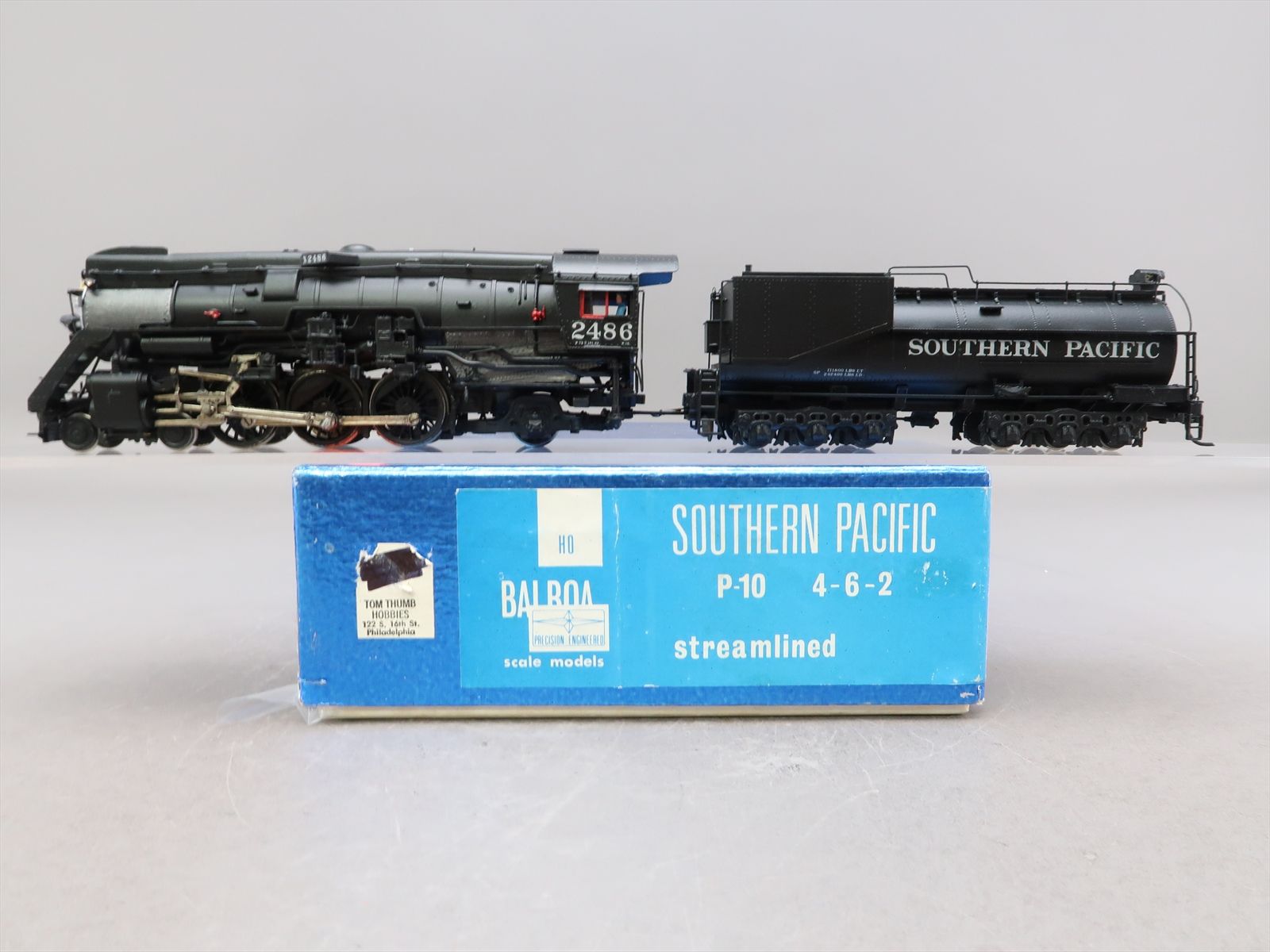 HO Brass Model - Balboa SP Southern Pacific P-10 Streamlined 4-6-2 ...