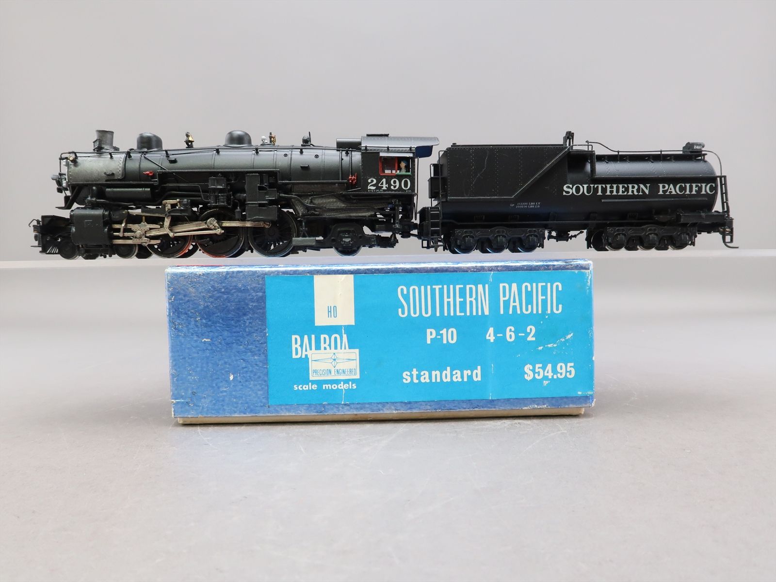HO Brass Model - Balboa SP Southern Pacific P-10 4-6-2 Pacific Standard ...