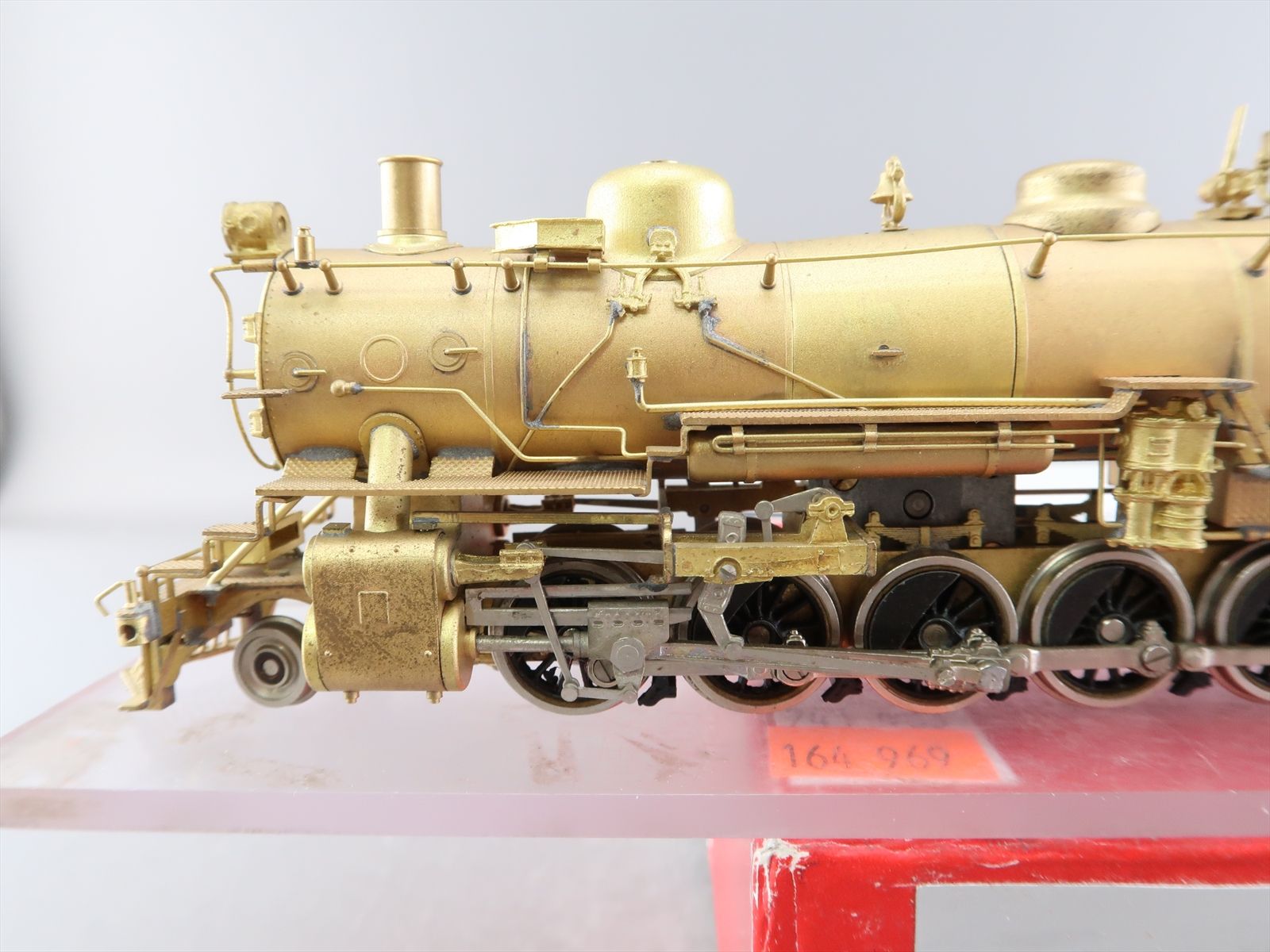 HO Brass Model - WMC AT&SF Santa Fe 2-10-2 1600 Class - Unpainted ...