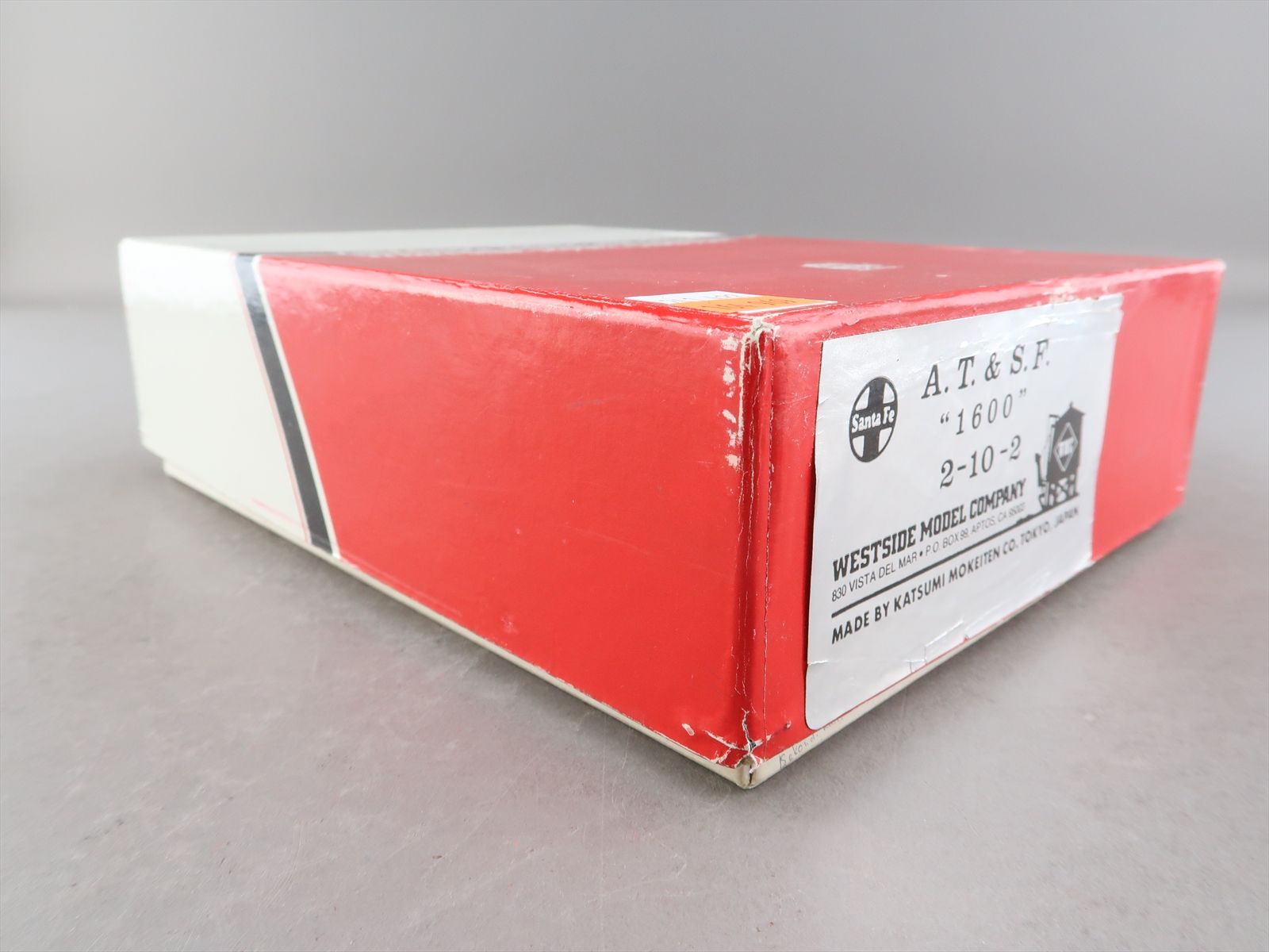 HO Brass Model - WMC AT&SF Santa Fe 2-10-2 1600 Class - Unpainted ...