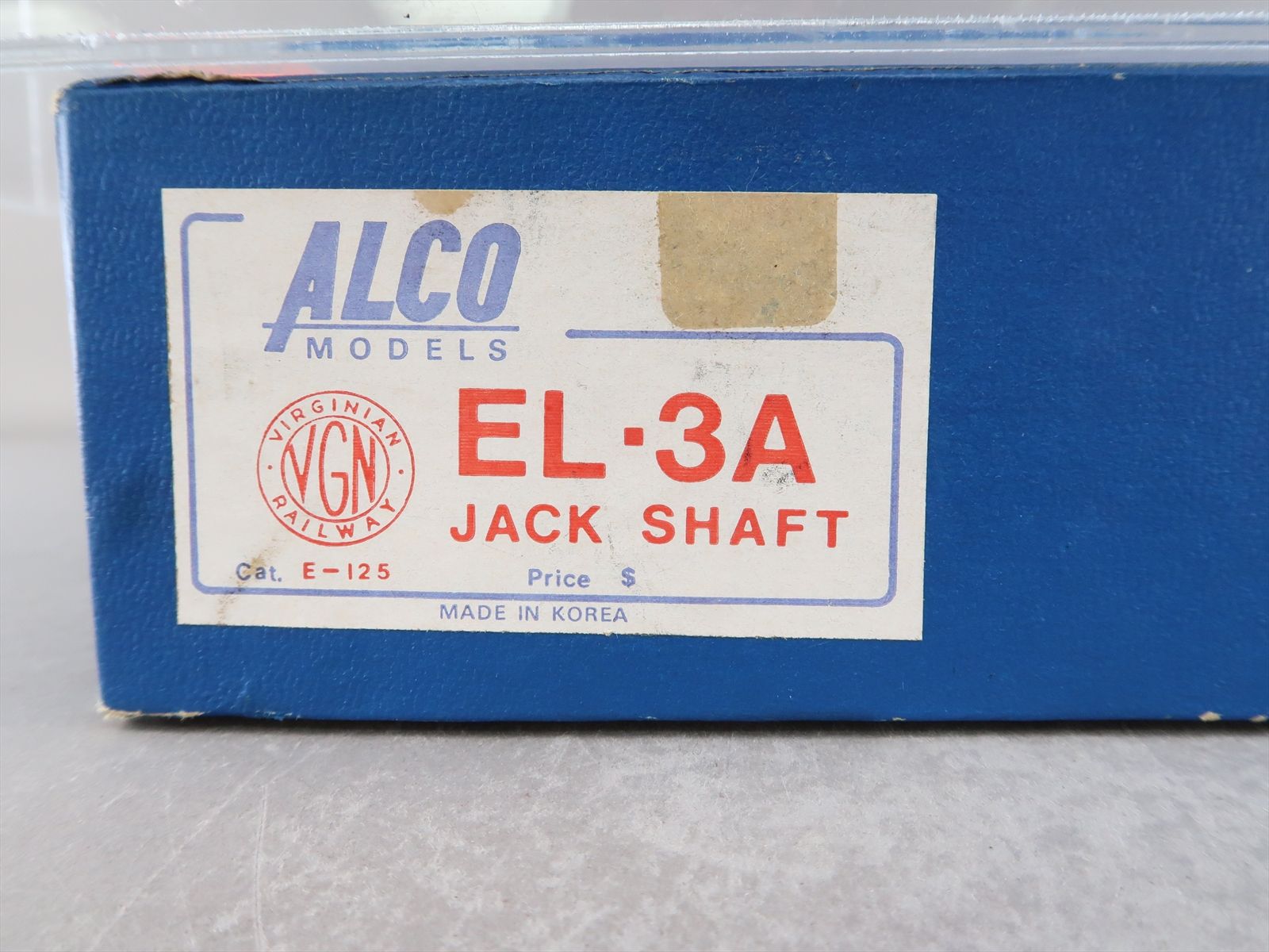 HO Brass Model - ALCO E-125 VGN Virginian EL-3A Jack Shaft 3 Units #103 ...
