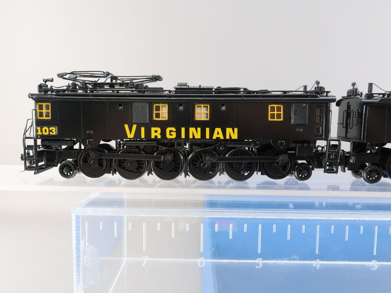 HO Brass Model - ALCO E-125 VGN Virginian EL-3A Jack Shaft 3 Units #103 ...
