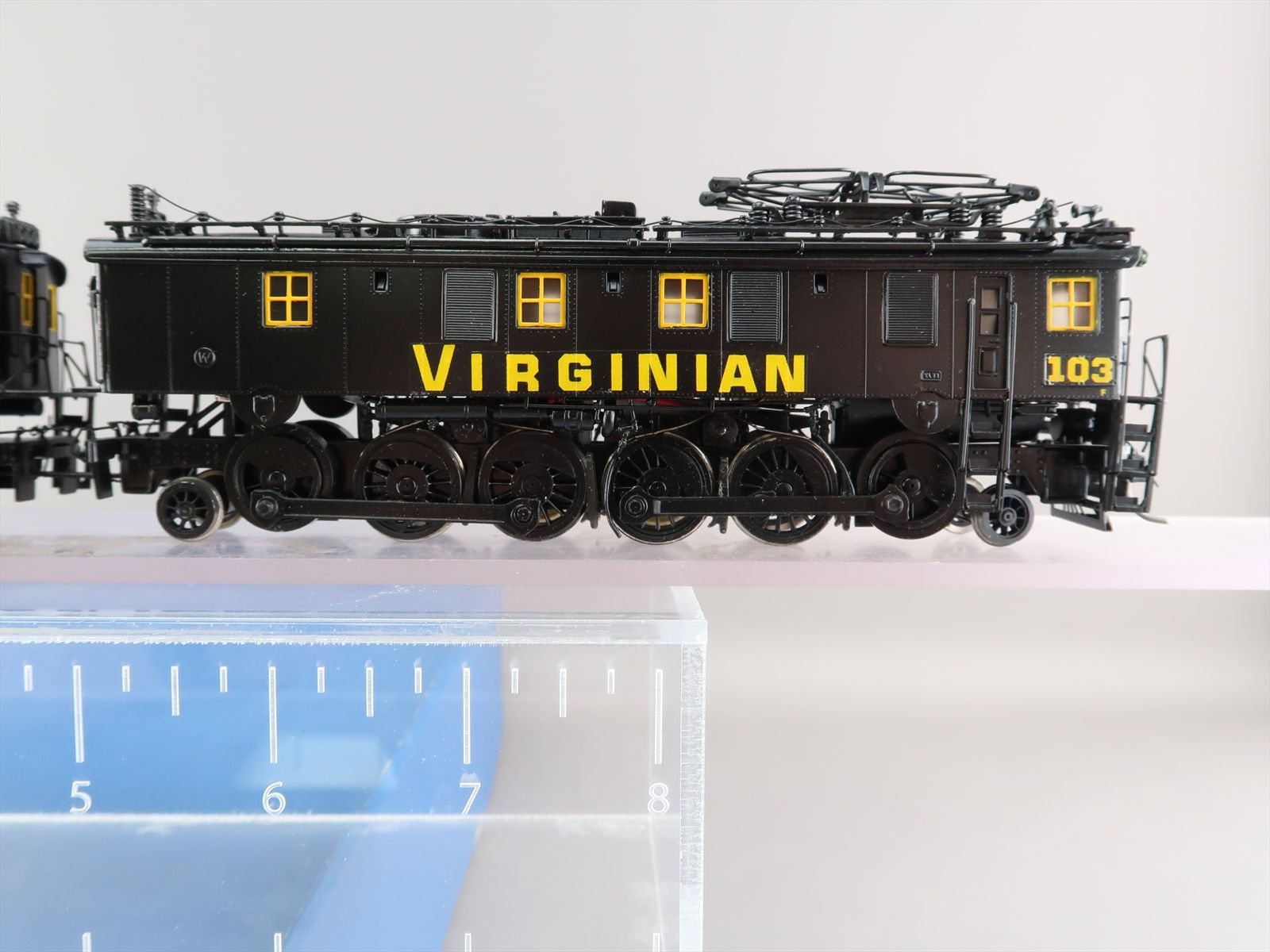 HO Brass Model - ALCO E-125 VGN Virginian EL-3A Jack Shaft 3 Units #103 ...