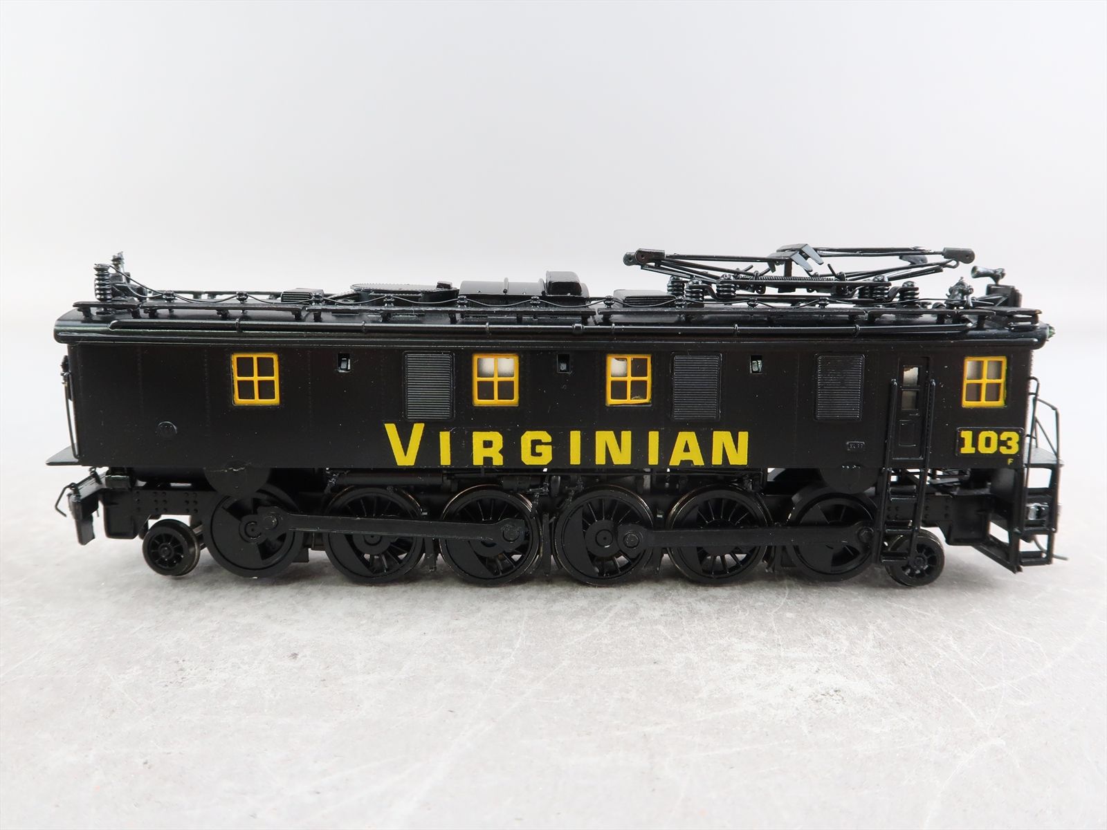 HO Brass Model - ALCO E-125 VGN Virginian EL-3A Jack Shaft 3 Units #103 ...