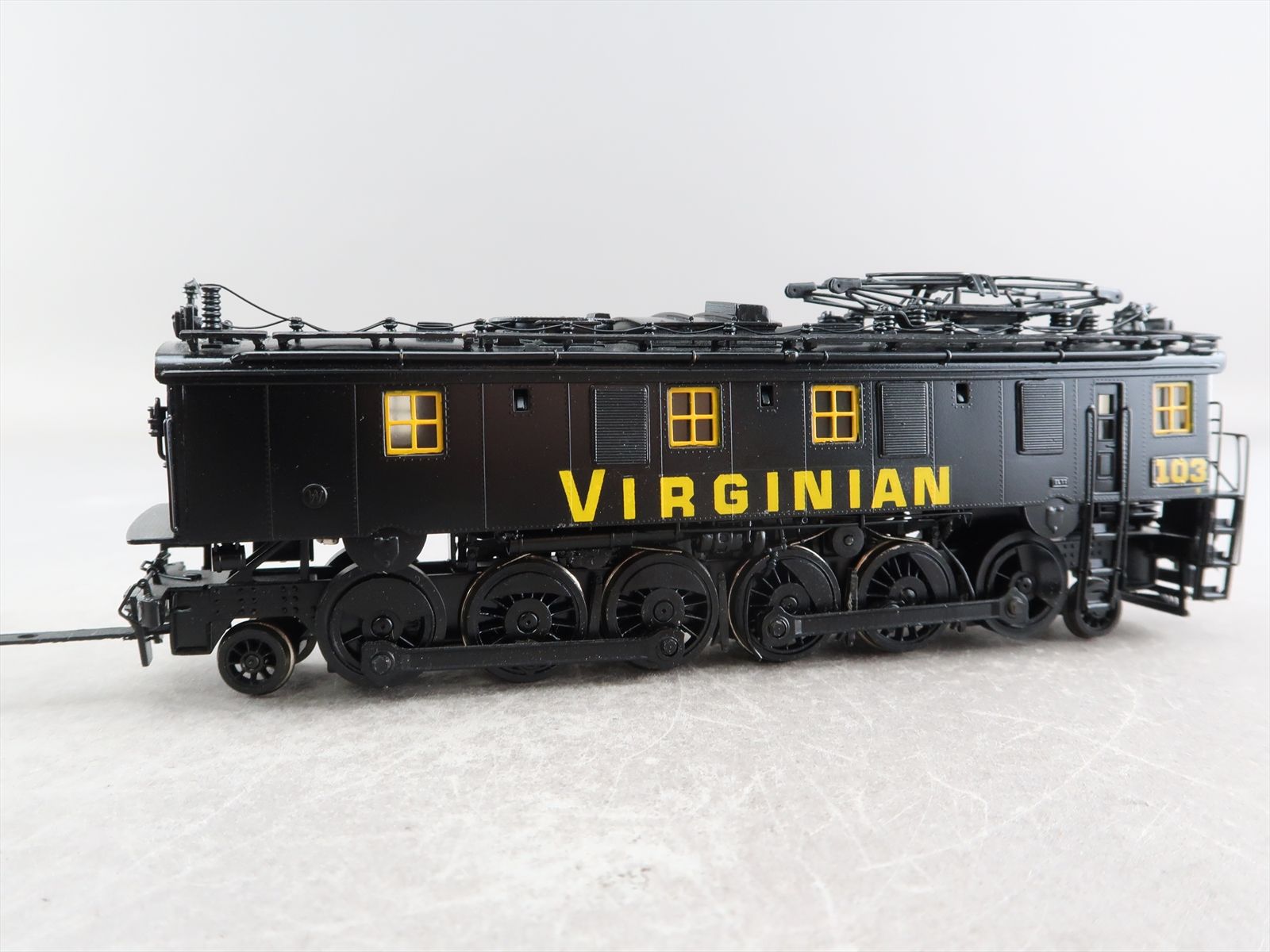 HO Brass Model - ALCO E-125 VGN Virginian EL-3A Jack Shaft 3 Units #103 ...