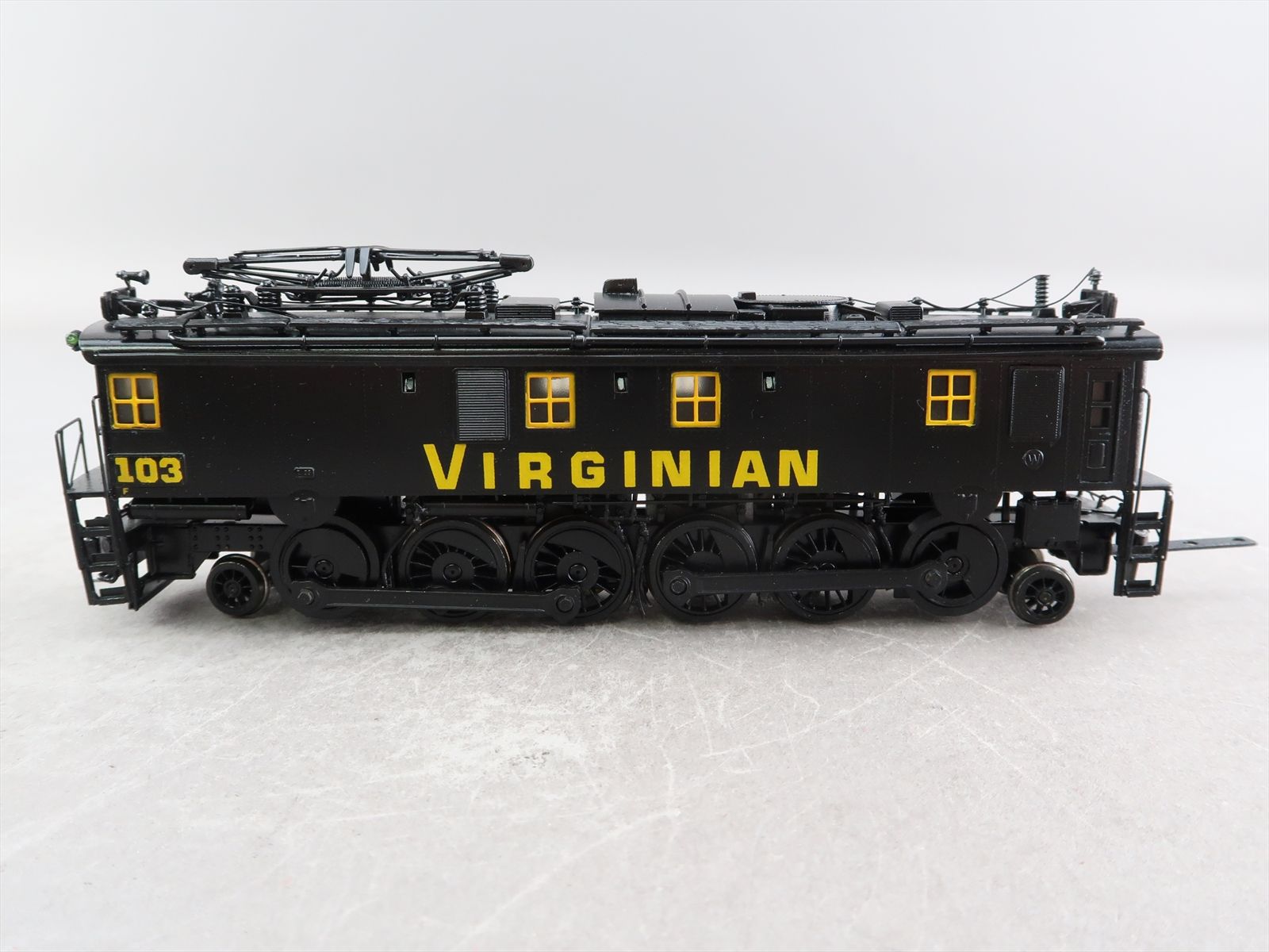 HO Brass Model - ALCO E-125 VGN Virginian EL-3A Jack Shaft 3 Units #103 ...