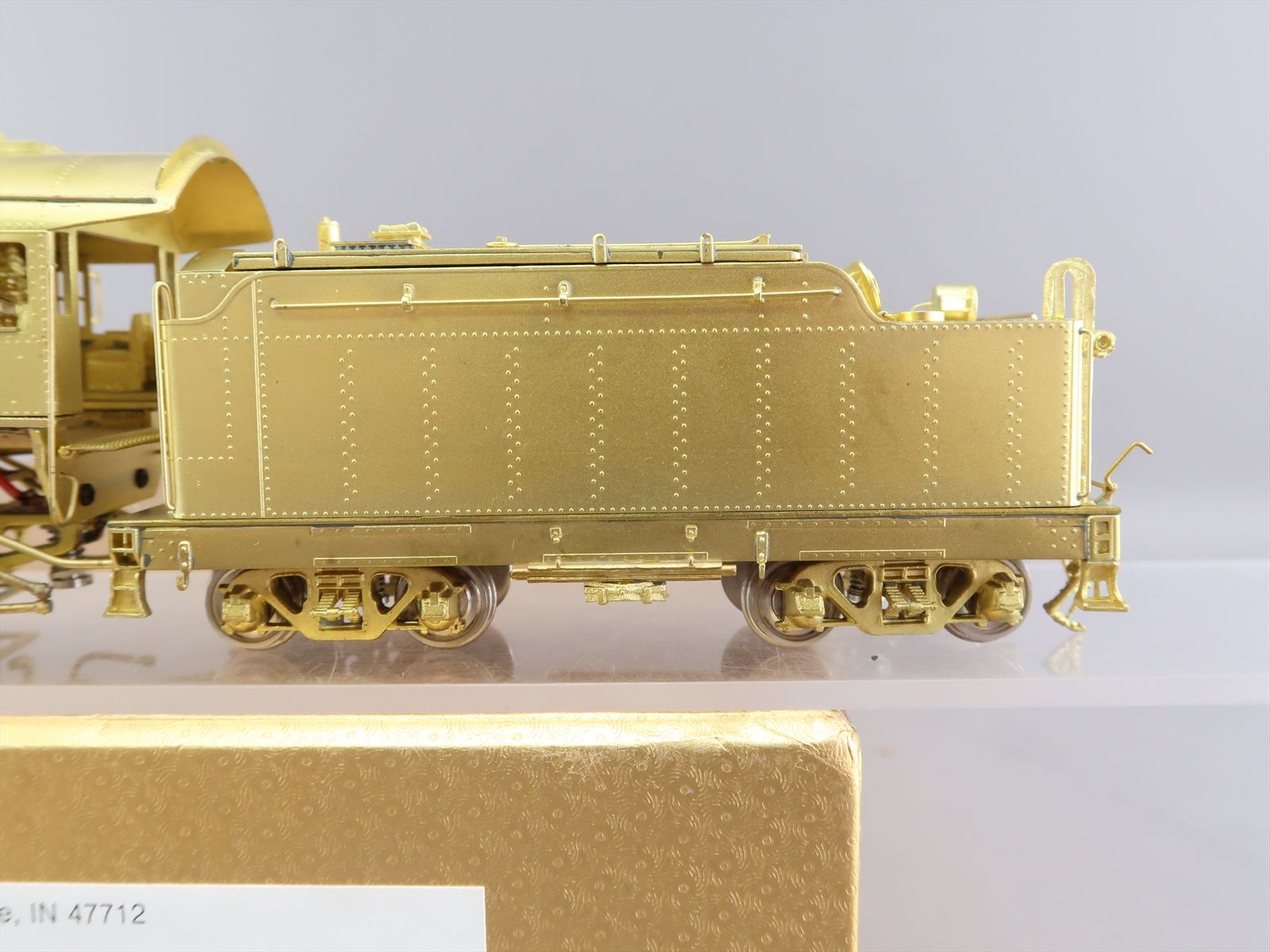 HO Brass Model - Oriental 04940 WM Western Maryland K-2 4-6-2 Oil Tender - Unpainted - 1988 Run ...