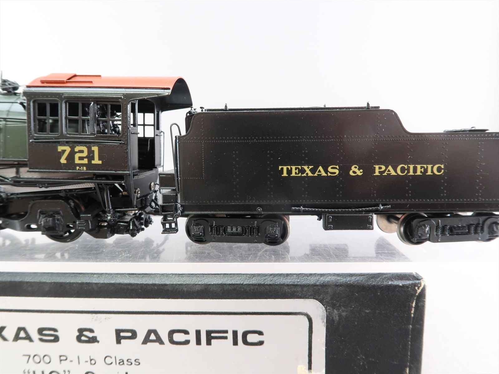 HO Brass Model - Hallmark T&P Texas & Pacific P-1b 4-6-2 #721 - Custom ...