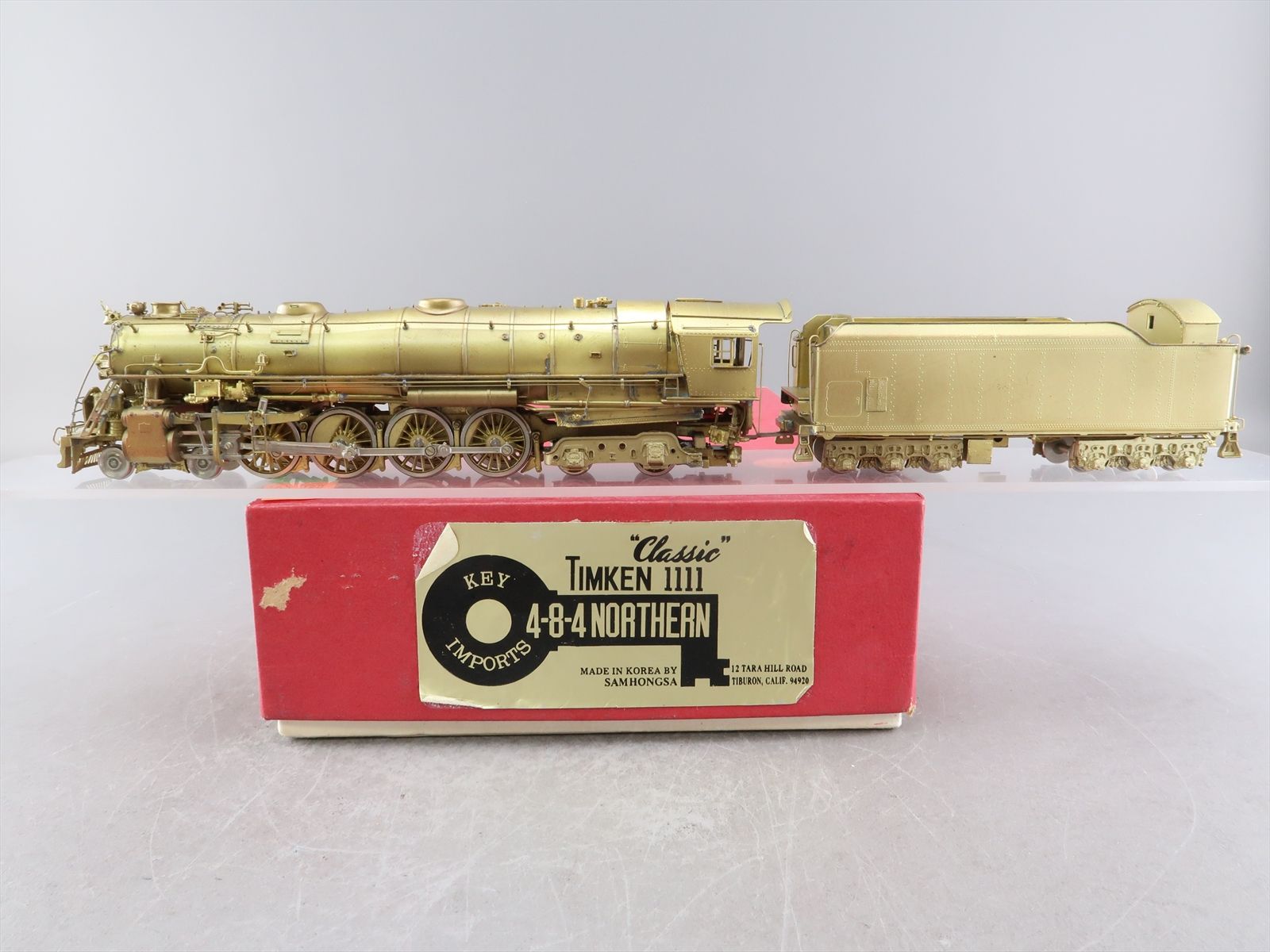HO Brass Model - Key Timken Aces 4-8-4 Northern #1111 - Unpainted ...