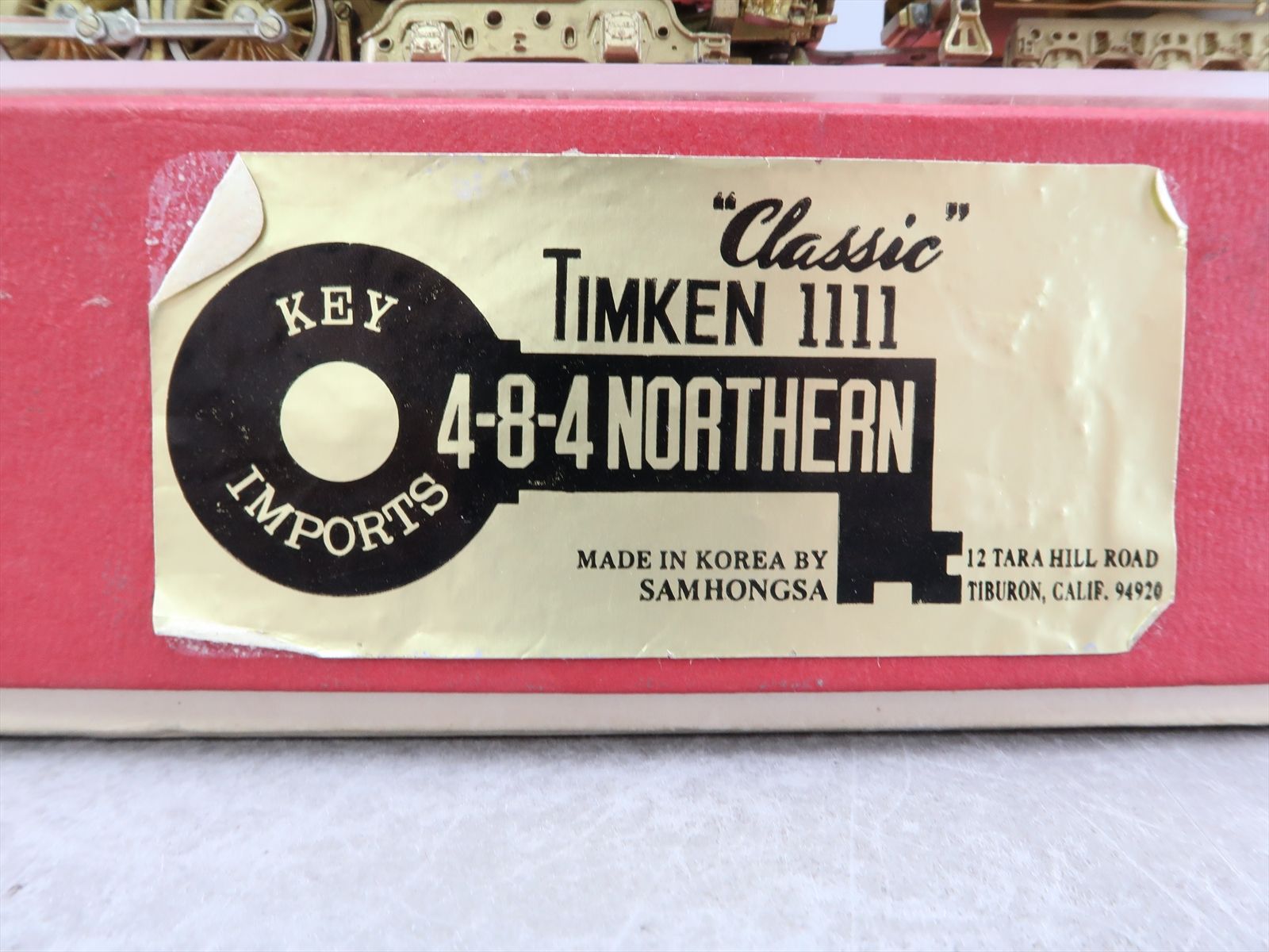 HO Brass Model - Key Timken Aces 4-8-4 Northern #1111 - Unpainted ...