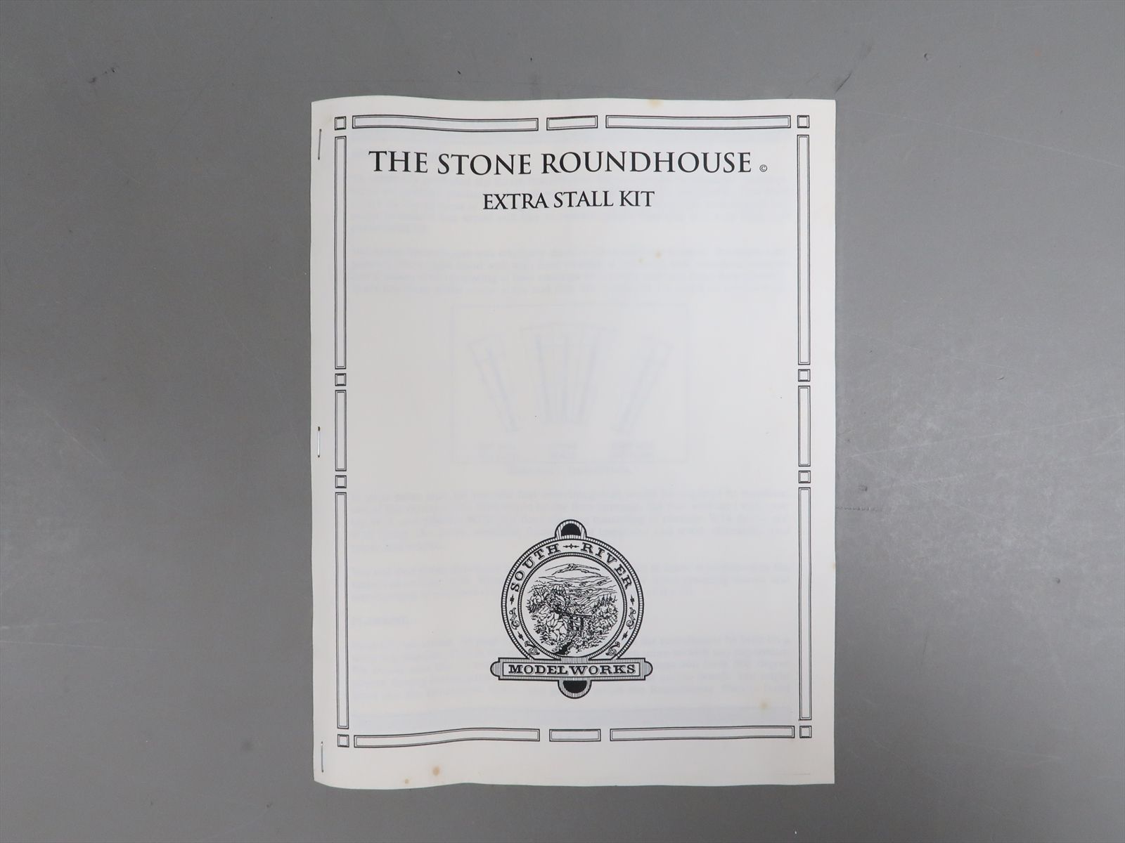 HO Craftsman Kit - SRMW South River Model Works #160 + #165B Stone ...