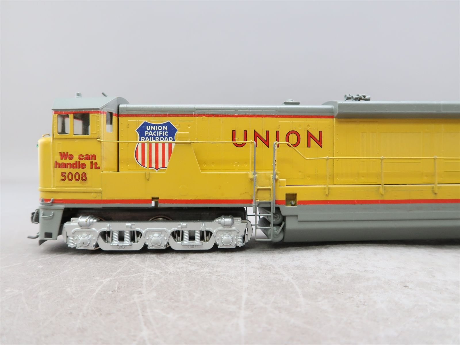 HO Brass Model - ALCO D-134 UP Union Pacific GE U50C #5008 - Custom ...