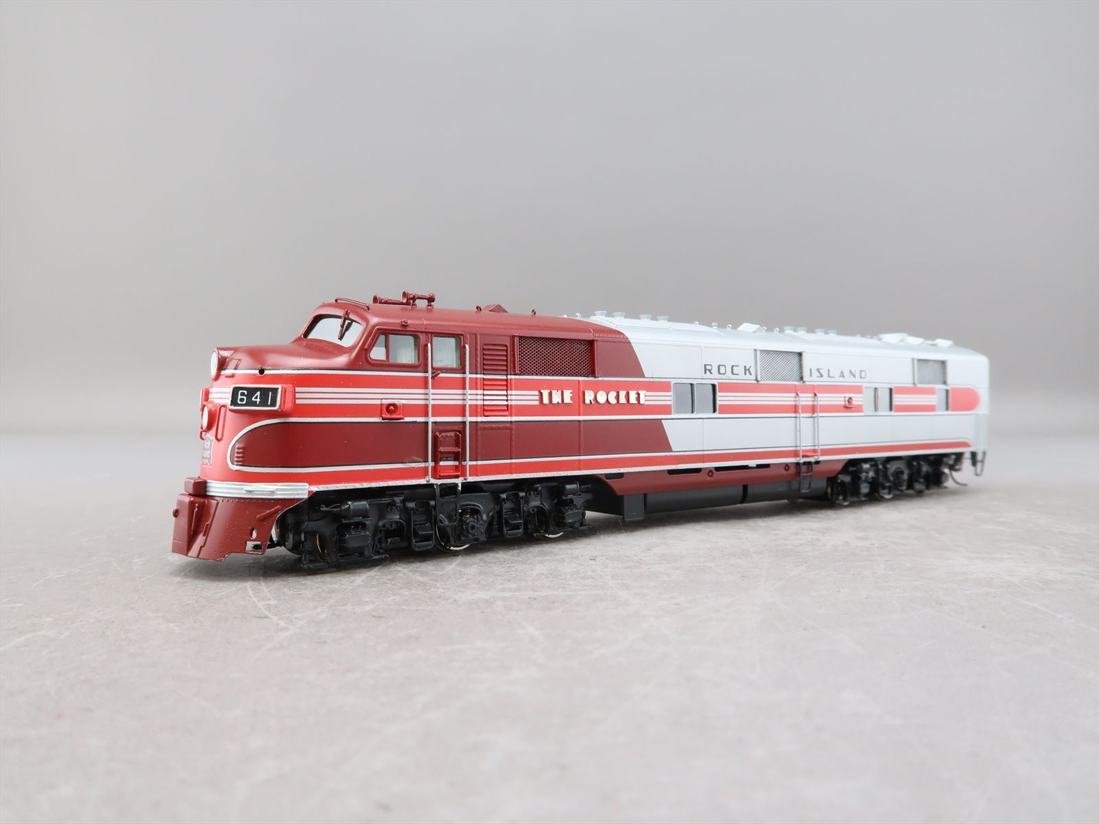HO Brass Model - CIL 2109.1 CRI&P RI Rock Island Rocket E7 E7A Announcement Scheme #641 - F/P ...