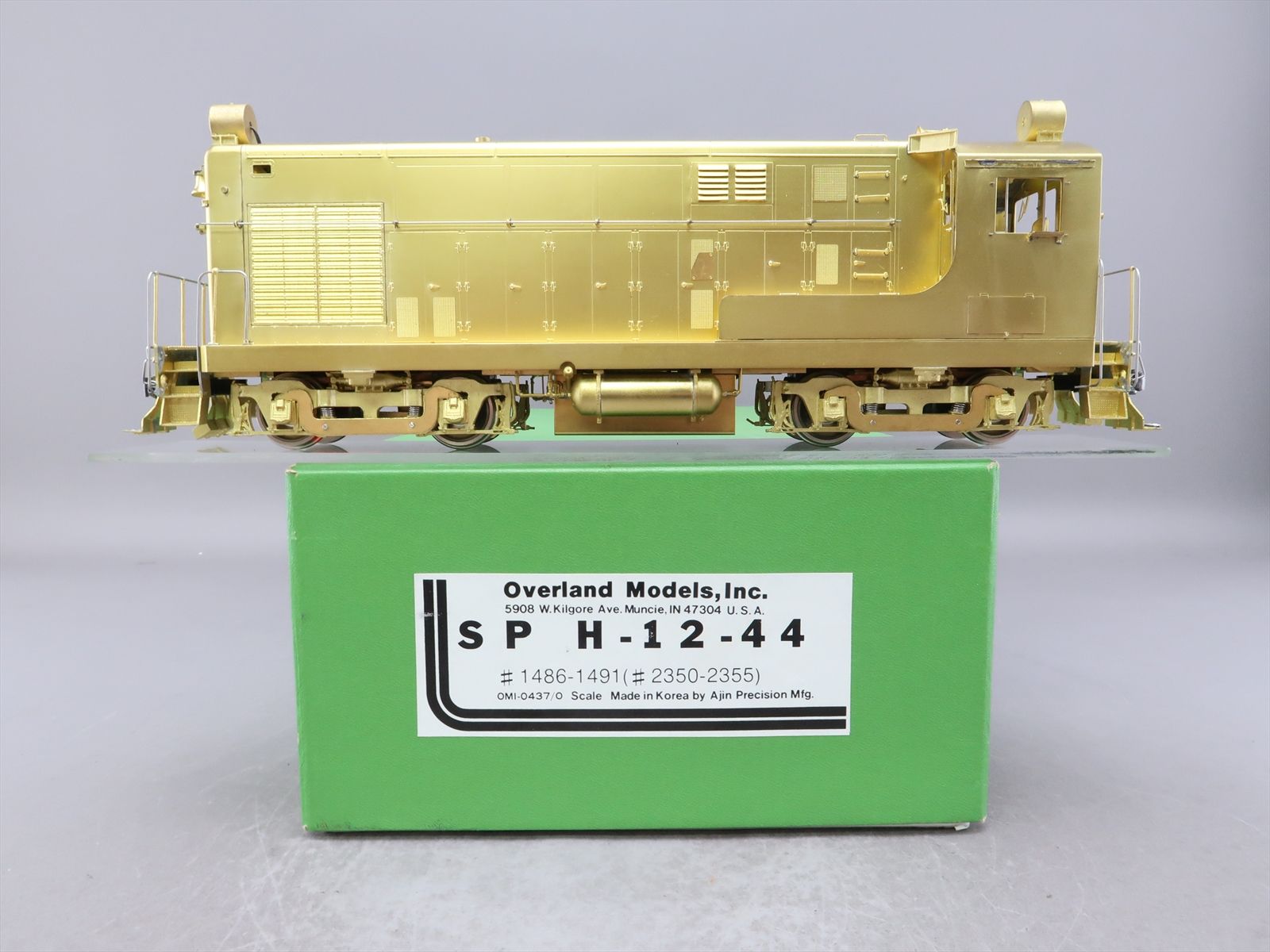 O Brass Model - OMI 0437 SP Southern Pacific H-12-44 - Unpainted - 1991 ...