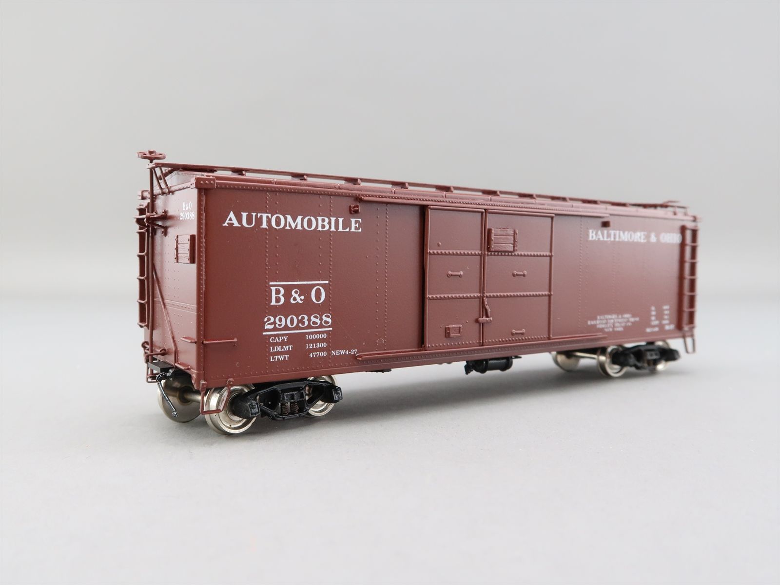 HO Brass Model - PSC 15750-1 B&O Baltimore & Ohio M-27 Box Car Boxcar ...