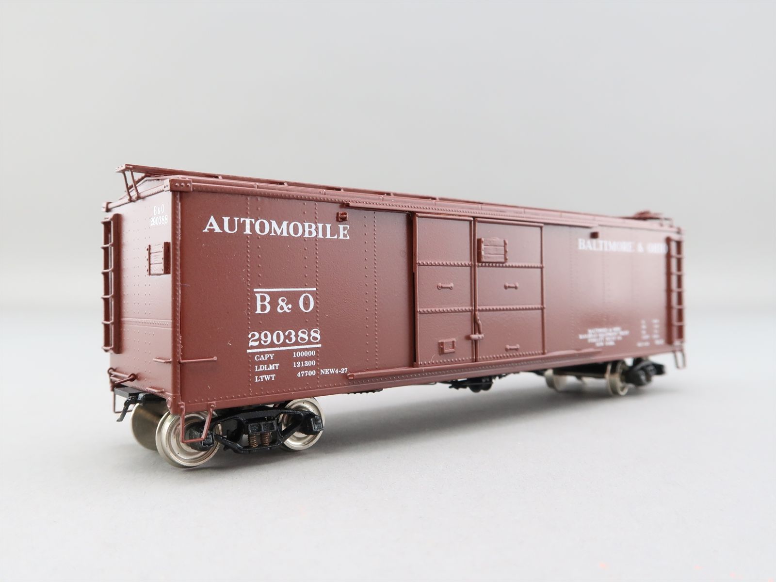 HO Brass Model - PSC 15750-1 B&O Baltimore & Ohio M-27 Box Car Boxcar ...