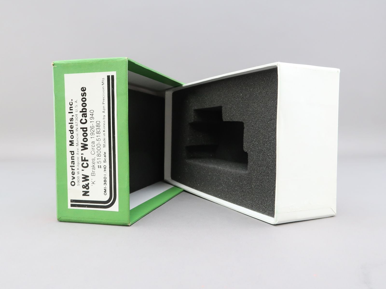 HO Brass Model - OMI 3801 N&W Norfolk & Western CF Wood Caboose K ...