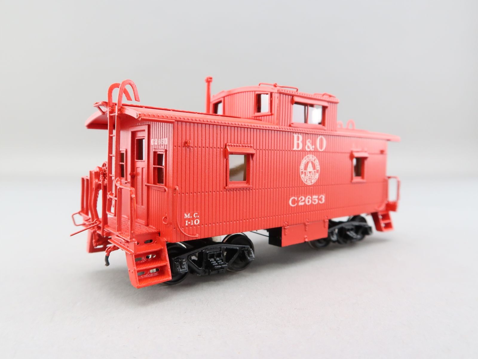 HO Brass Model - OMI 3804.1 B&O Baltimore & Ohio I-10 Caboose C2653 - F/P - 1991 Run - Ajin