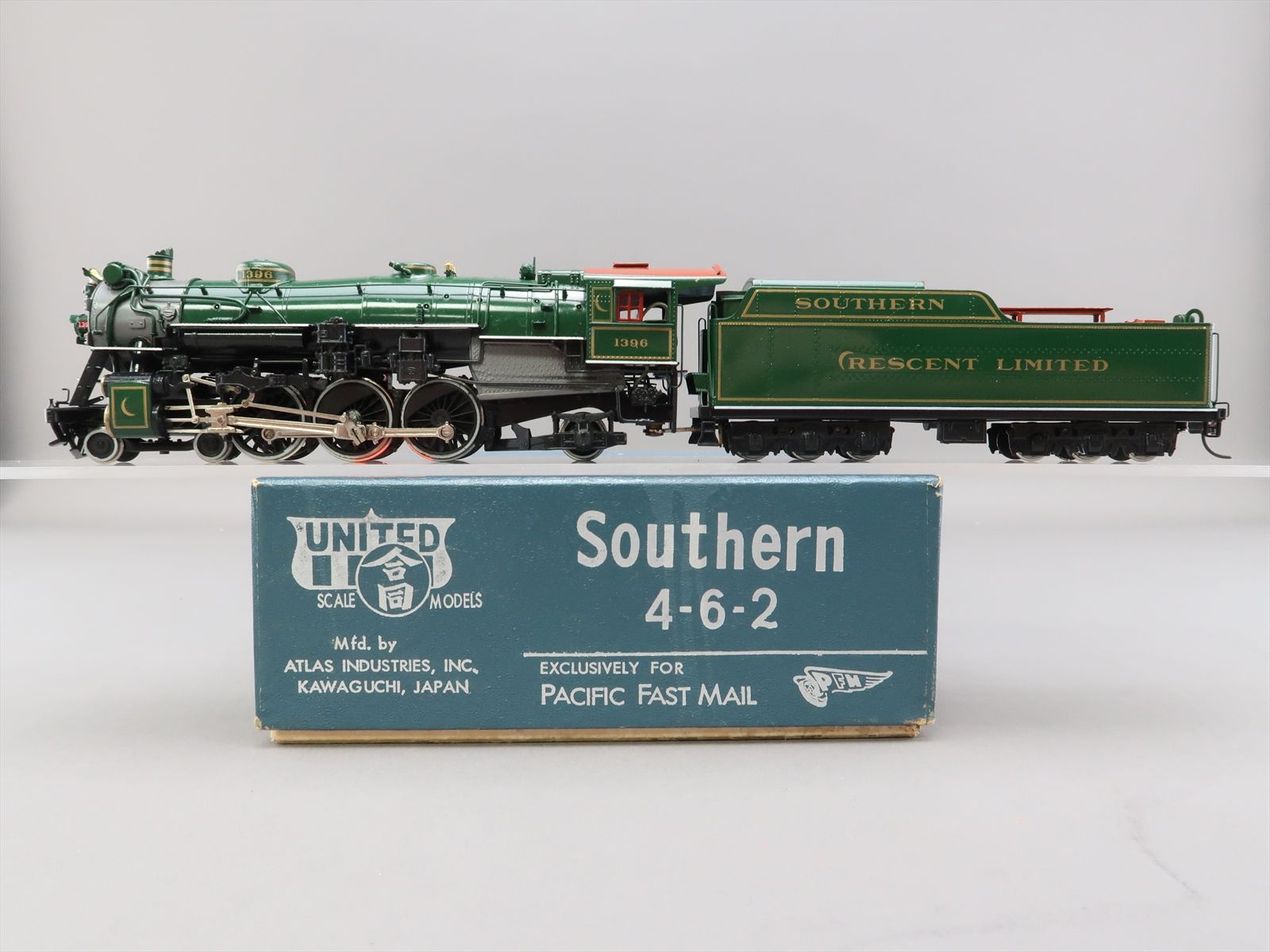 HO Brass Model - PFM SOU Southern PS-4 4-6-2 Crescent Limited #1396 ...