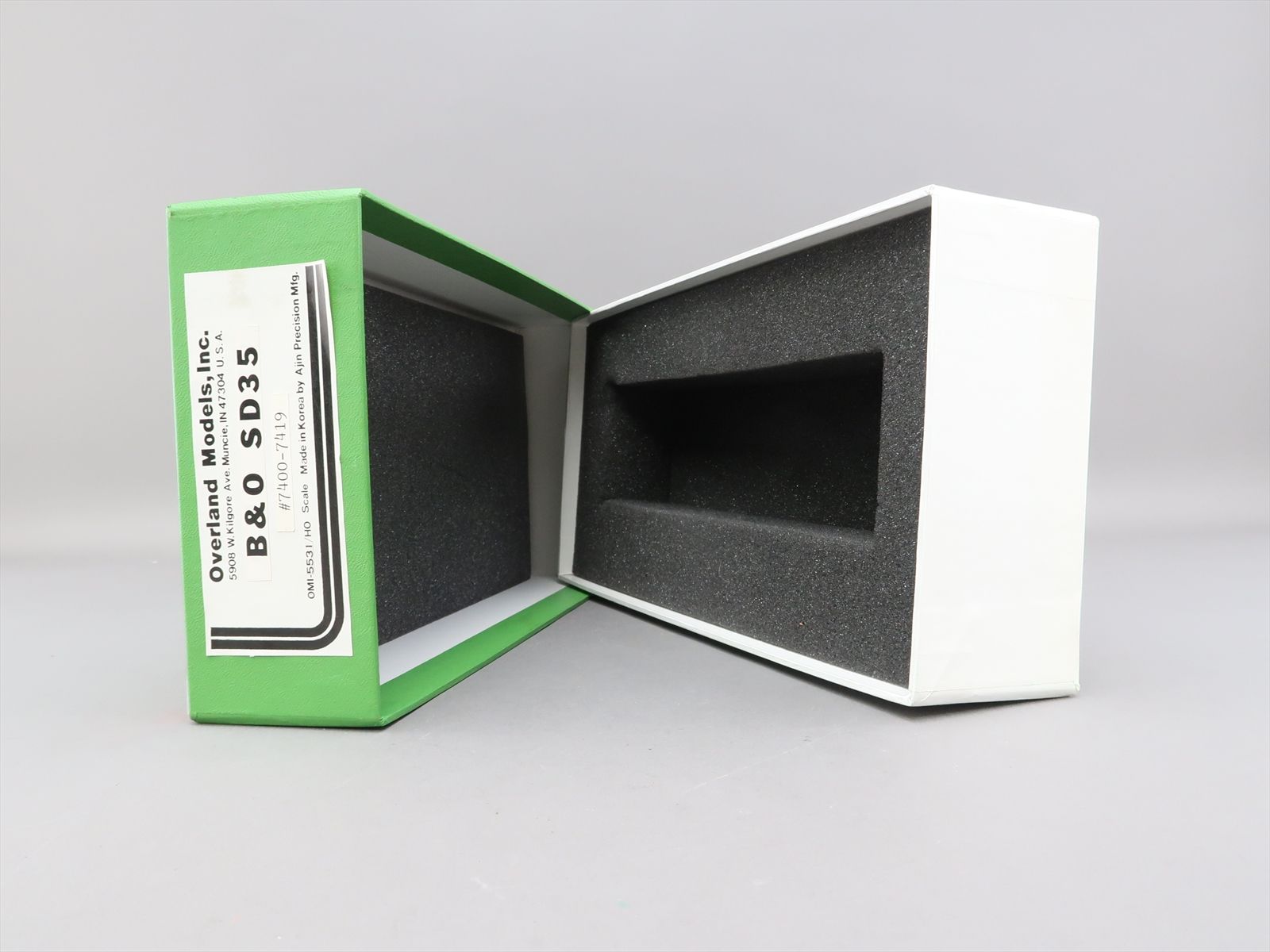 HO Brass Model - OMI 5531 B&O Baltimore & Ohio SD35 #7400 - #7419 - Unpainted - 1981 Run - Ajin