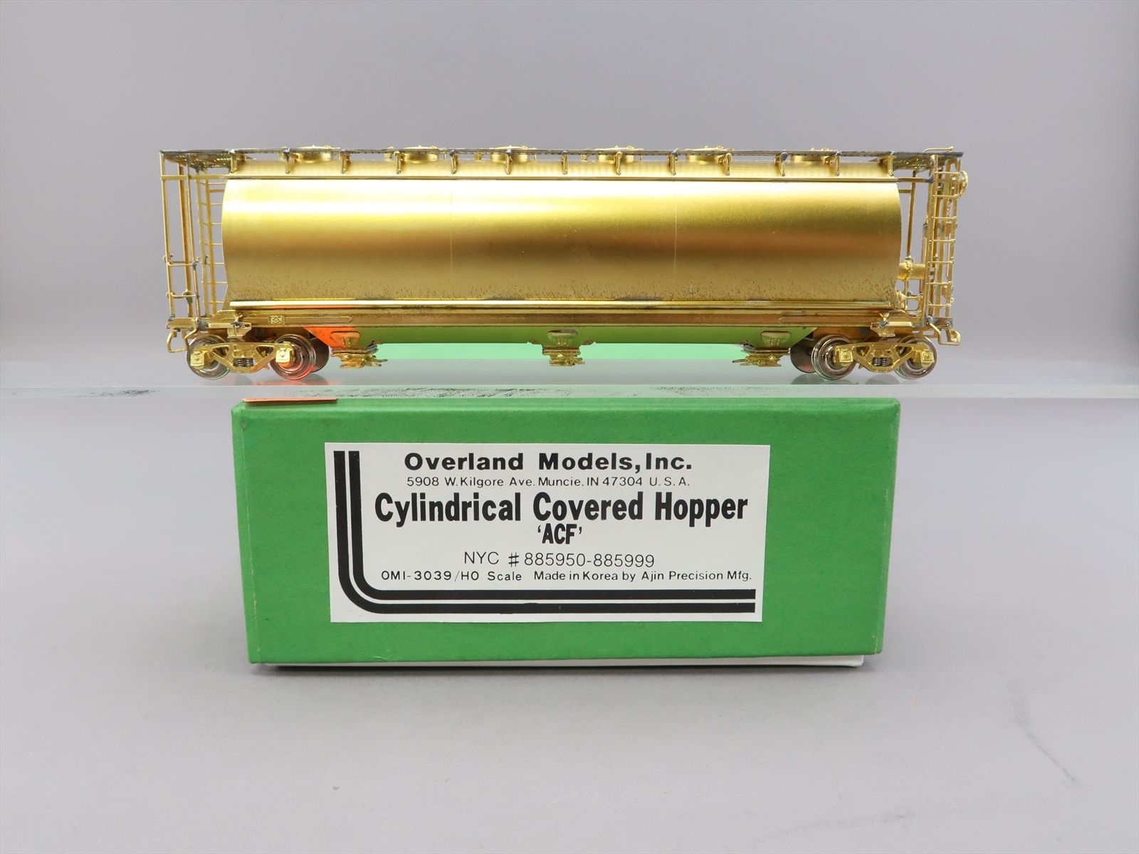 HO Brass Model - OMI 3039 NYC New York Central ACF Cylindrical Covered ...
