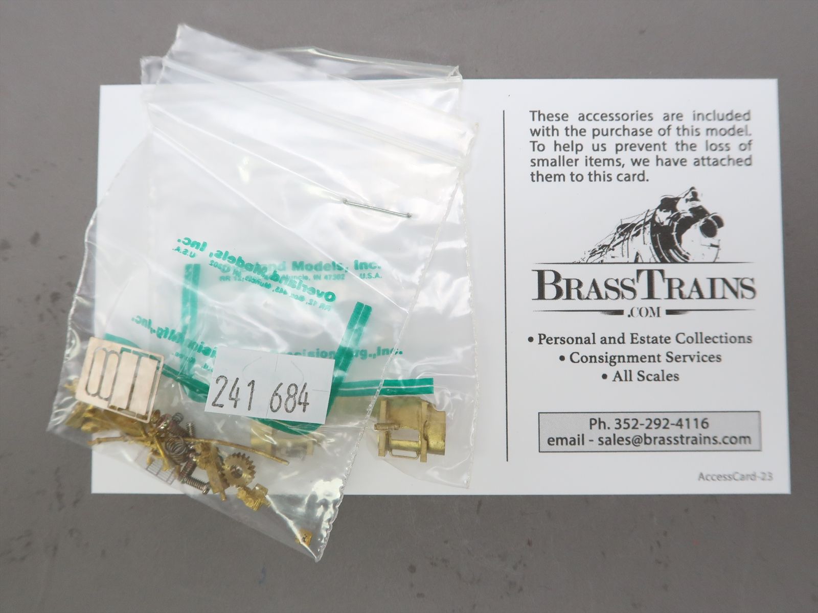 HO Brass Model - OMI 5002 EMD GP30 Phase I Low Hood - Unpainted - 1987 ...