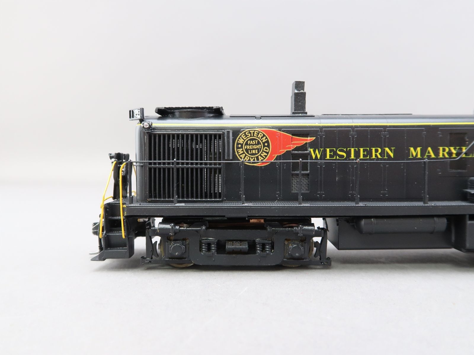HO Brass Model - E&P RS-3LV1 WM Western Maryland Fireball RS-3 #185 - Pro Paint + Detail by ...