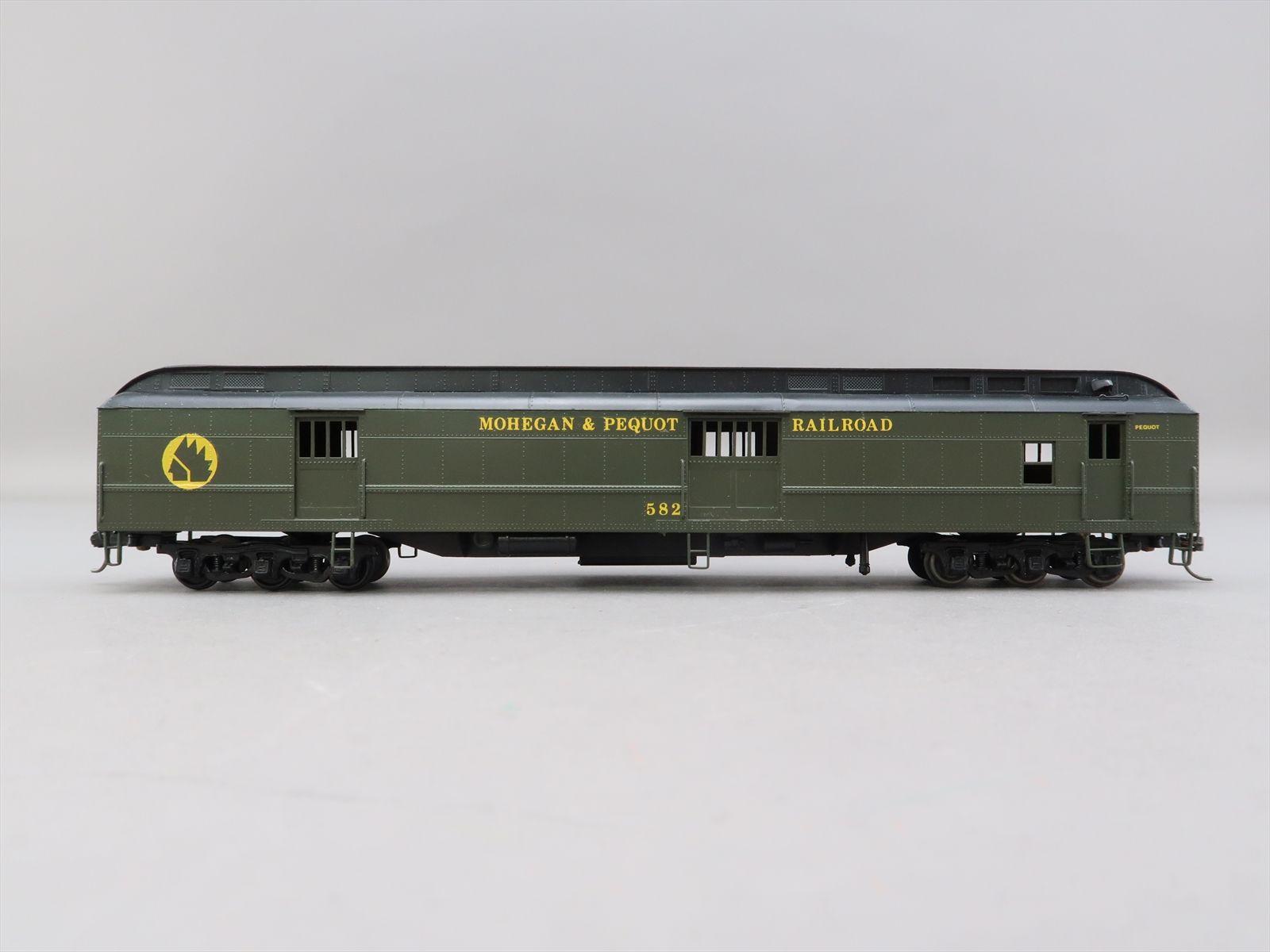 HO Brass Model - Hallmark MKT as Mohegan & Pequot Railroad Baggage Car ...