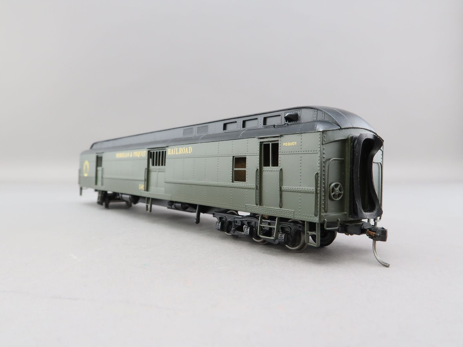 HO Brass Model - Hallmark MKT as Mohegan & Pequot Railroad Baggage Car ...