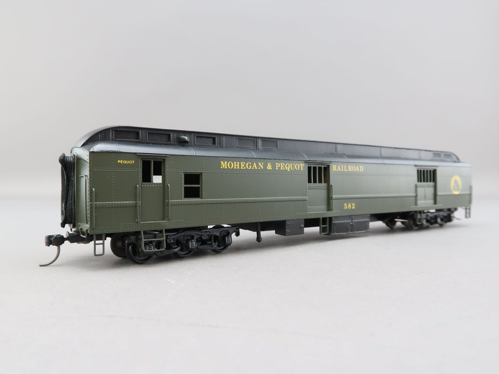 HO Brass Model - Hallmark MKT as Mohegan & Pequot Railroad Baggage Car ...