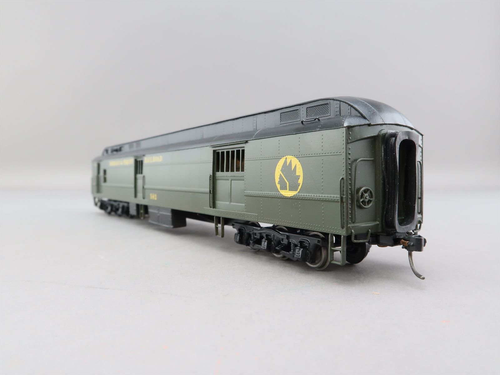HO Brass Model - Hallmark MKT as Mohegan & Pequot Railroad Baggage Car ...