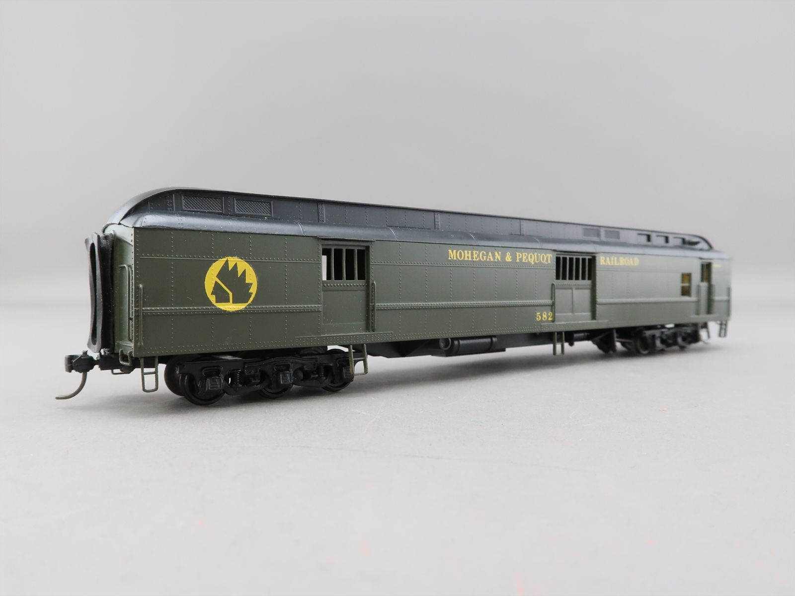 HO Brass Model - Hallmark MKT as Mohegan & Pequot Railroad Baggage Car ...