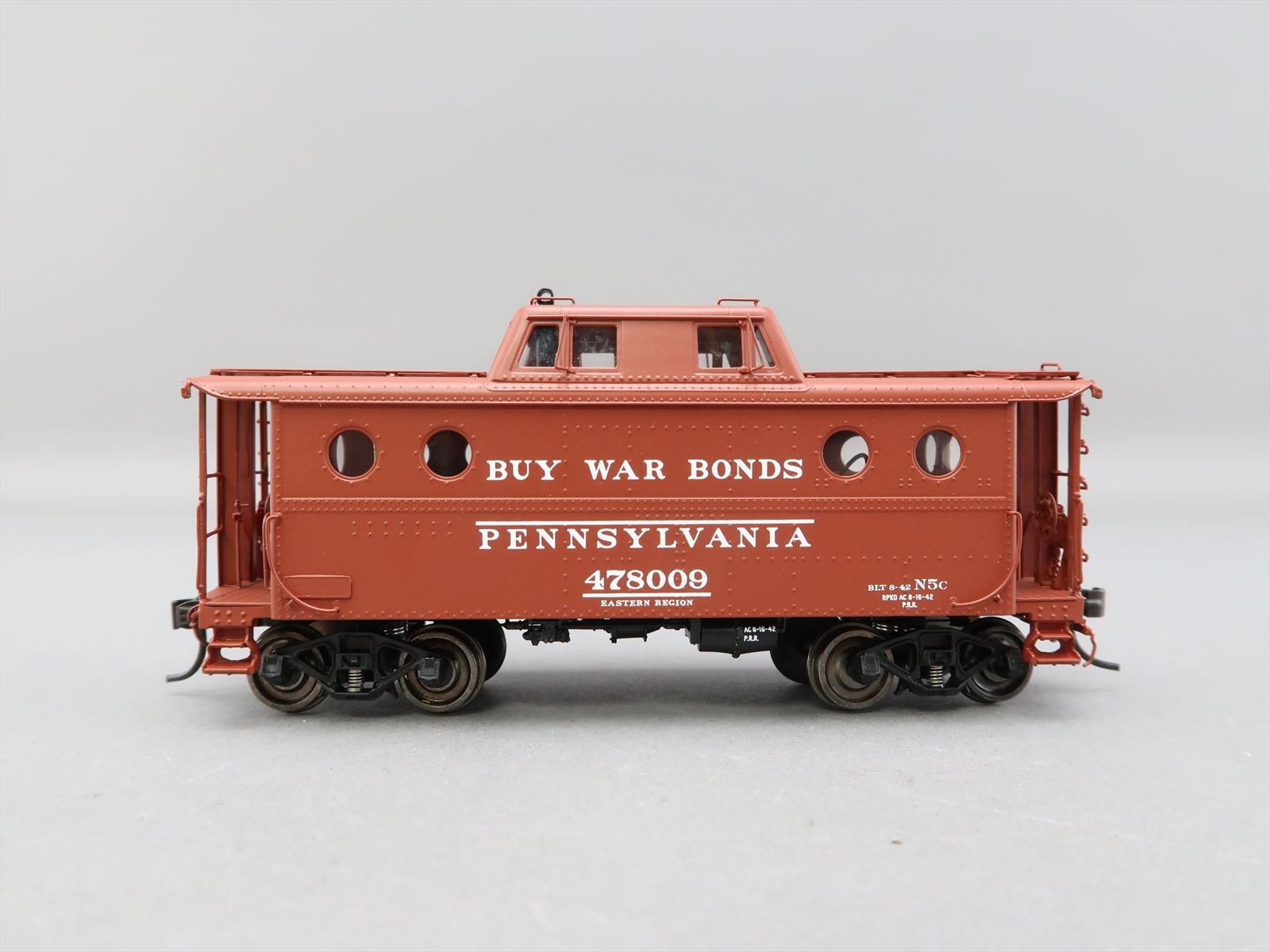 HO Brass Model - Rail Classics R-260WB PRR Pennsylvania N5c Caboose ...
