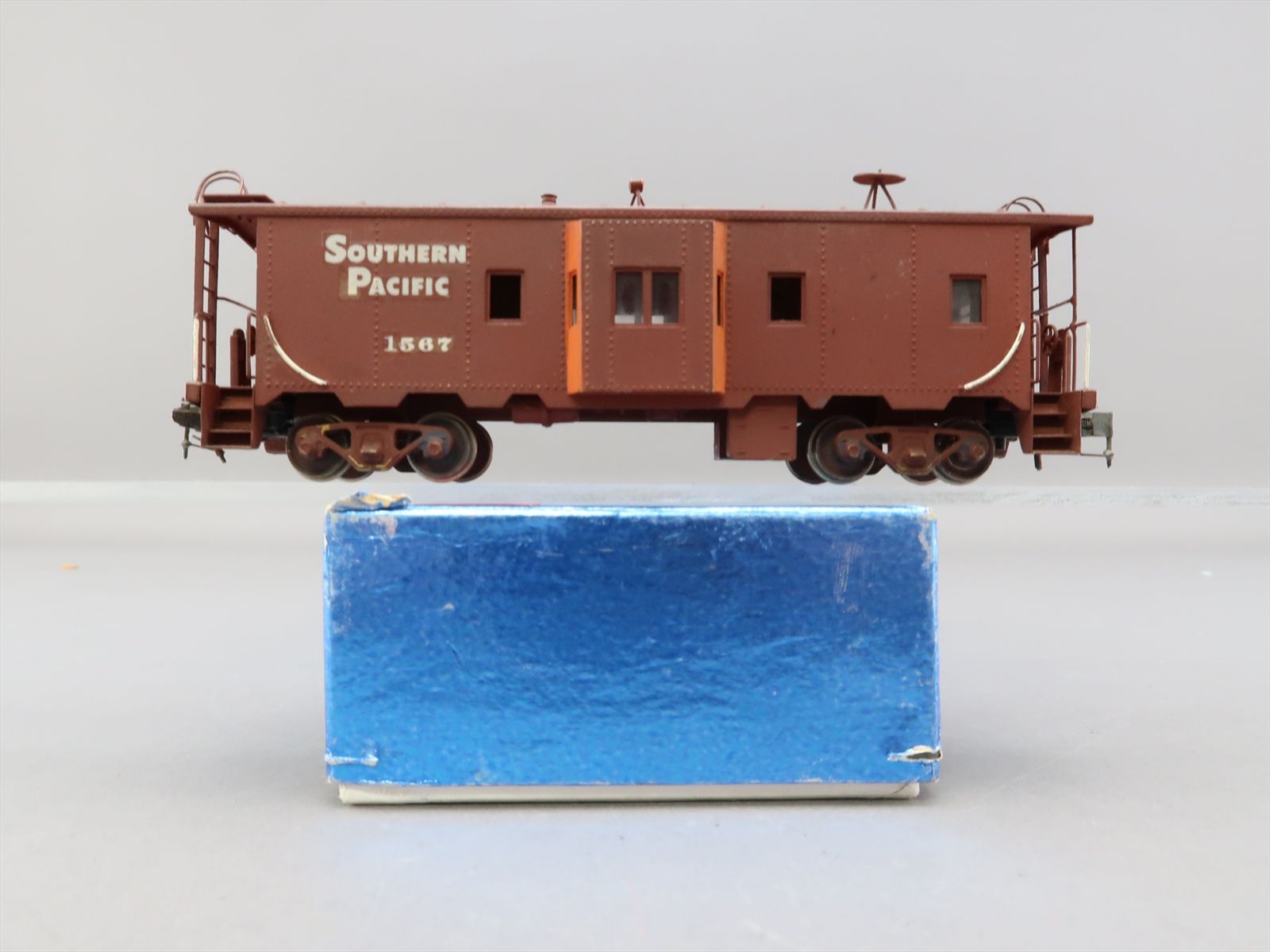 HO Brass Model - Balboa SP Southern Pacific B-W Bay Window Caboose ...