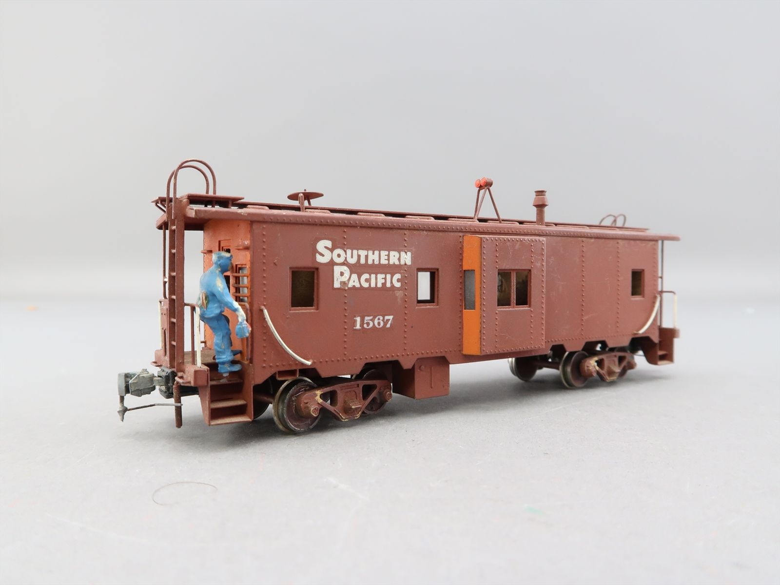 HO Brass Model - Balboa SP Southern Pacific B-W Bay Window Caboose ...