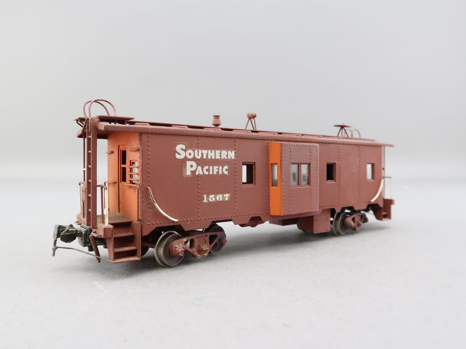 HO Brass Model - Balboa SP Southern Pacific B-W Bay Window Caboose ...