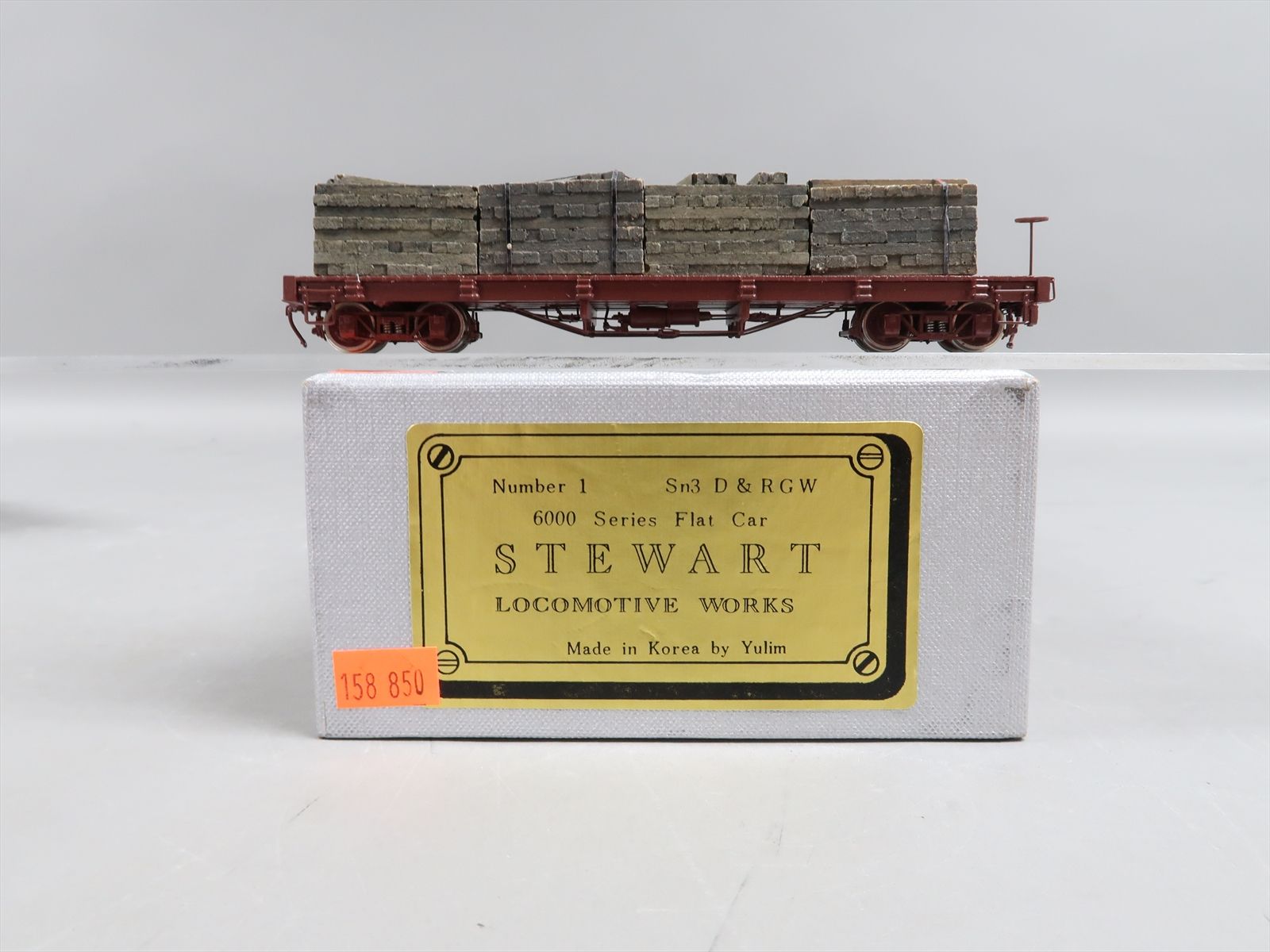 Sn3 Brass Model - Stewart Locomotive Works 1 D&RGW Rio Grande 6000 ...
