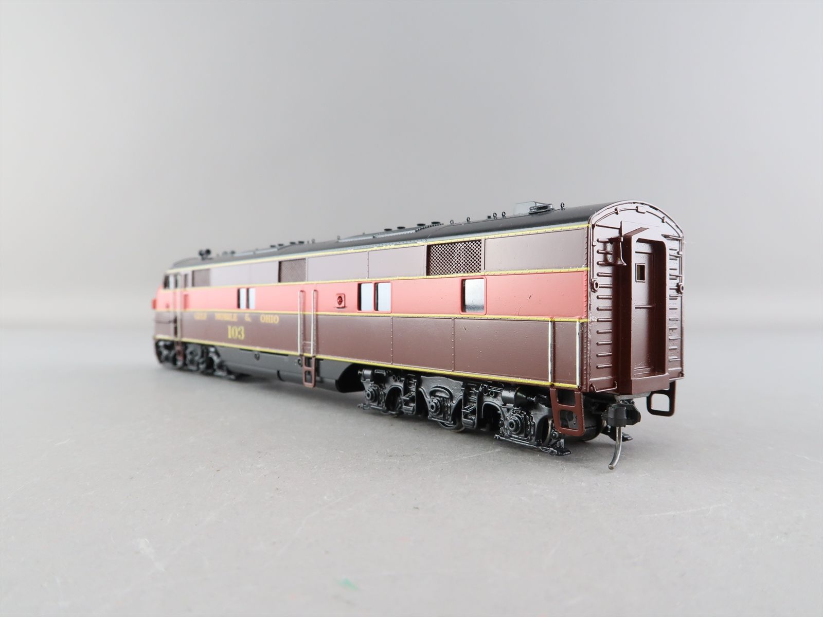 HO Brass Model - Oriental 0149 GM&O Gulf Mobile & Ohio E7 E7A Standard w/ Large Number Board ...