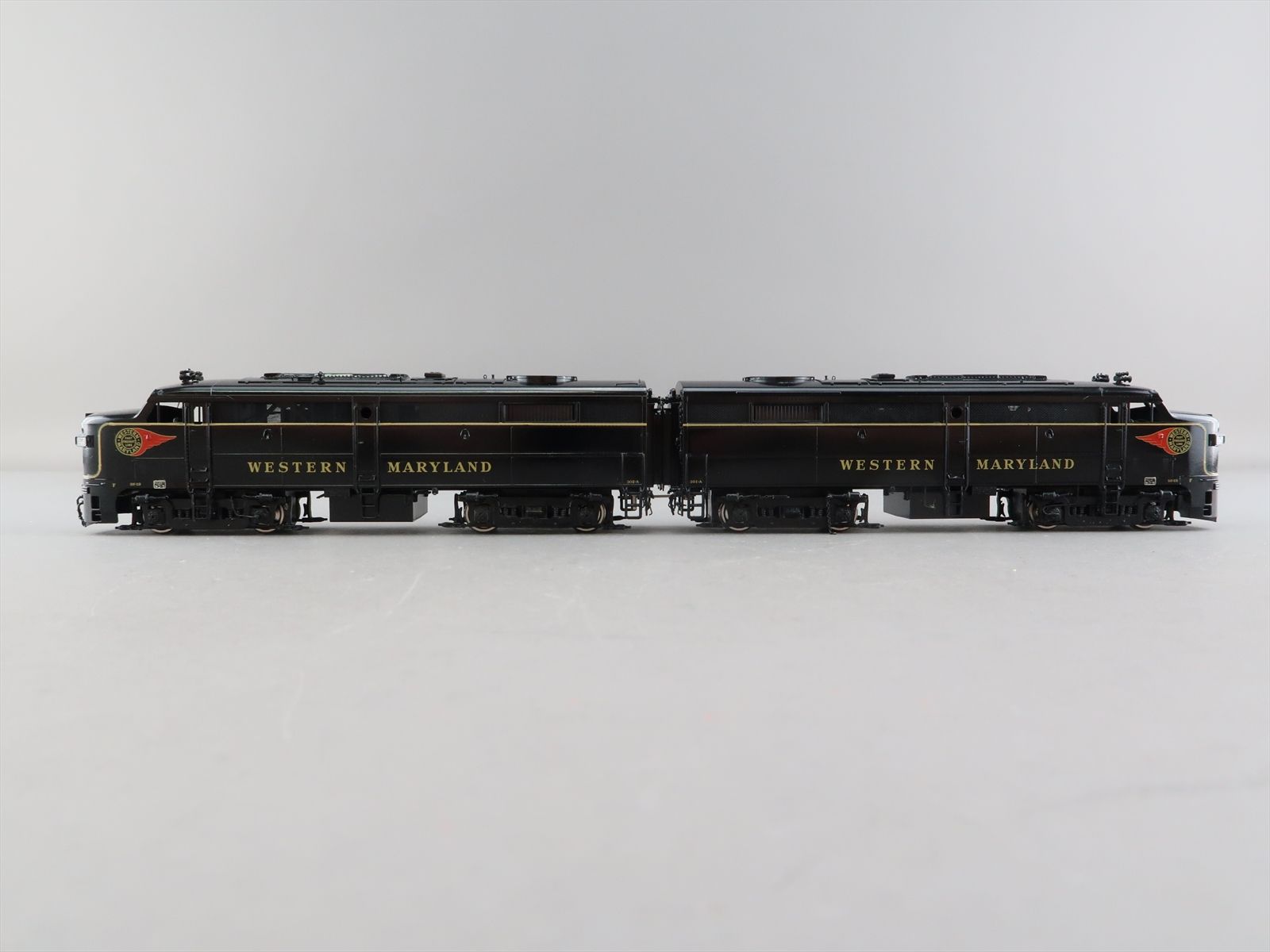 HO Brass Model - Key CS#72 WM Western Maryland ALCO FA-2 A-A Set #301 ...