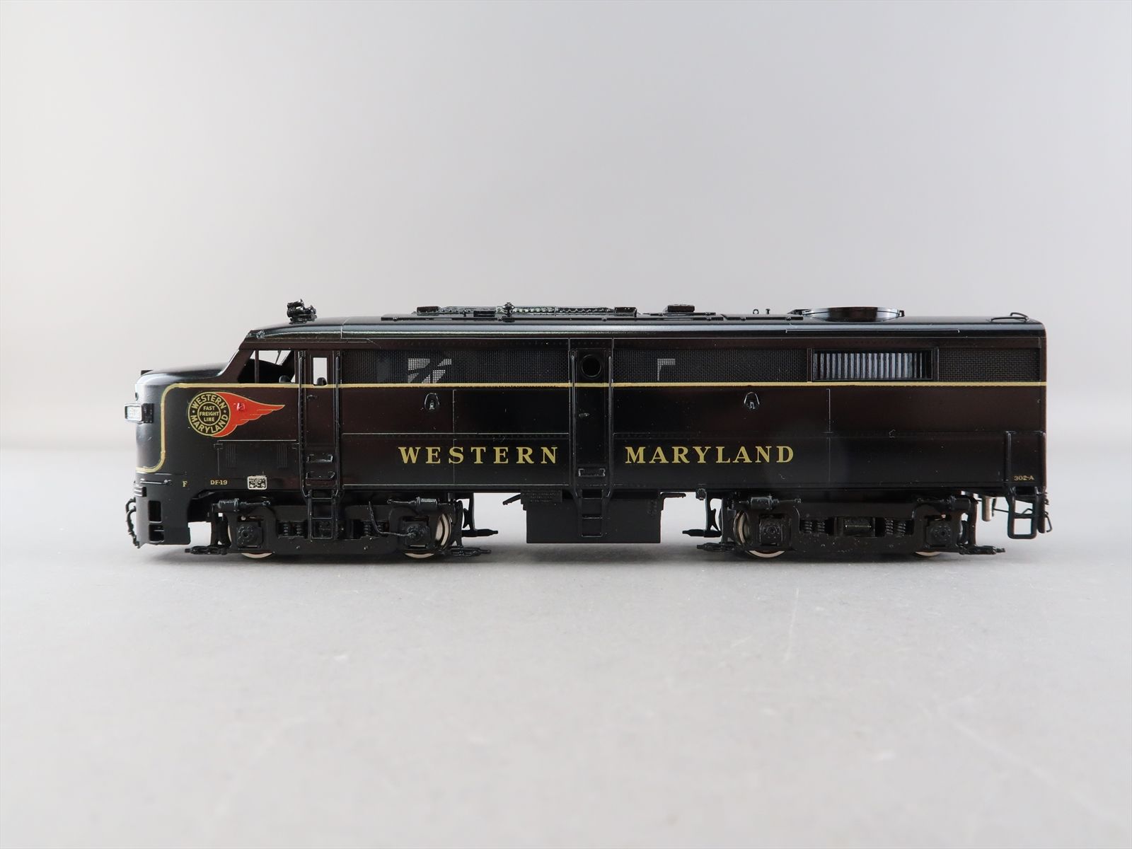HO Brass Model - Key CS#72 WM Western Maryland ALCO FA-2 A-A Set #301 ...