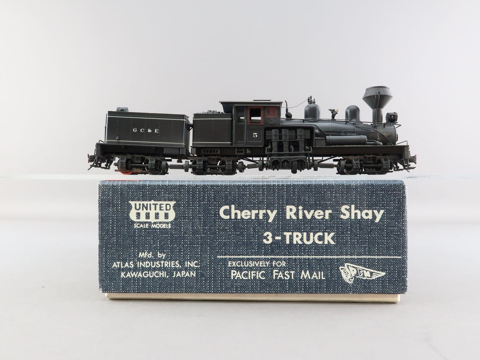 HO Brass Model - PFM Cherry River as GC&E Greenbrier Cheat & Elk 3 ...