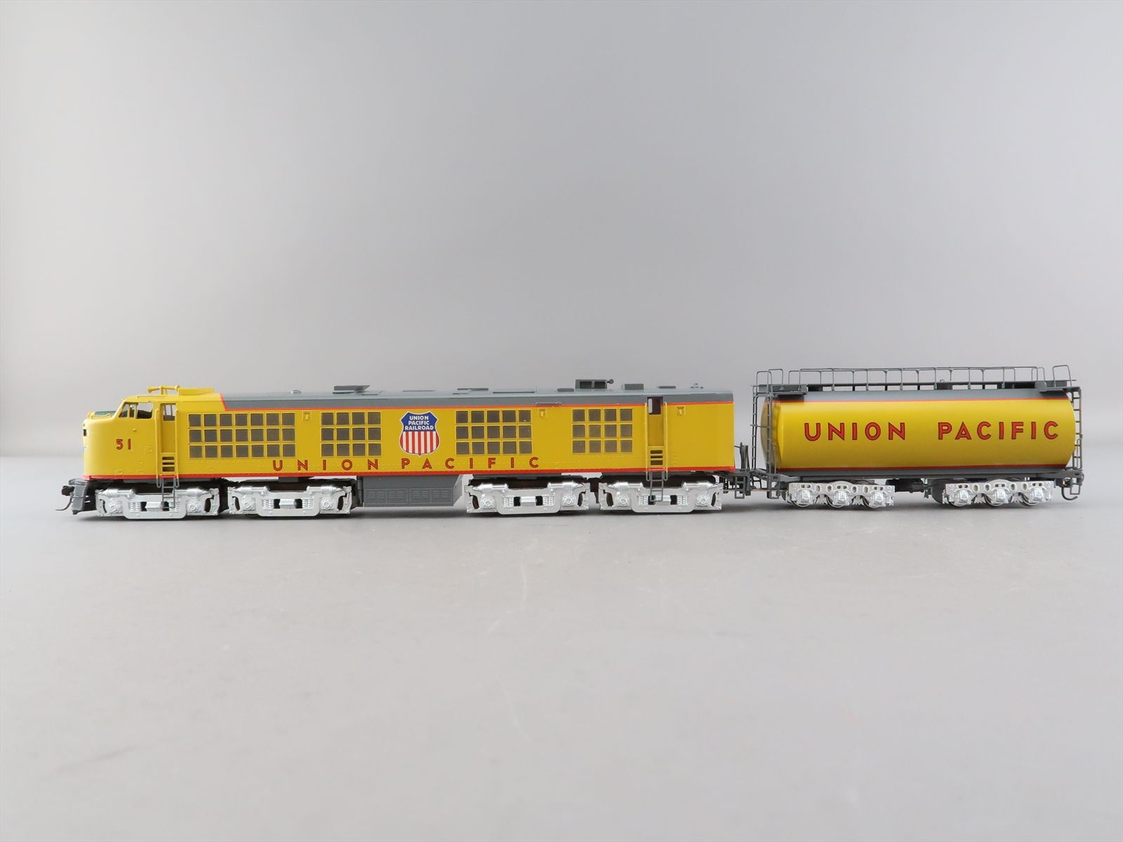 HO Brass Model - Soho 1002 UP Union Pacific Gas Turbine w/ Round Tender ...