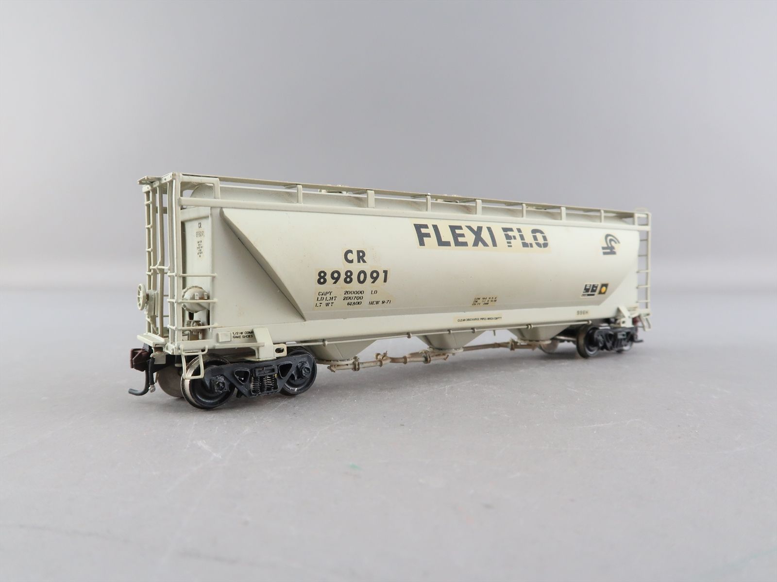 HO Brass Model - OMI 3362 PC Penn Central Pd 3000 Covered Hopper ...
