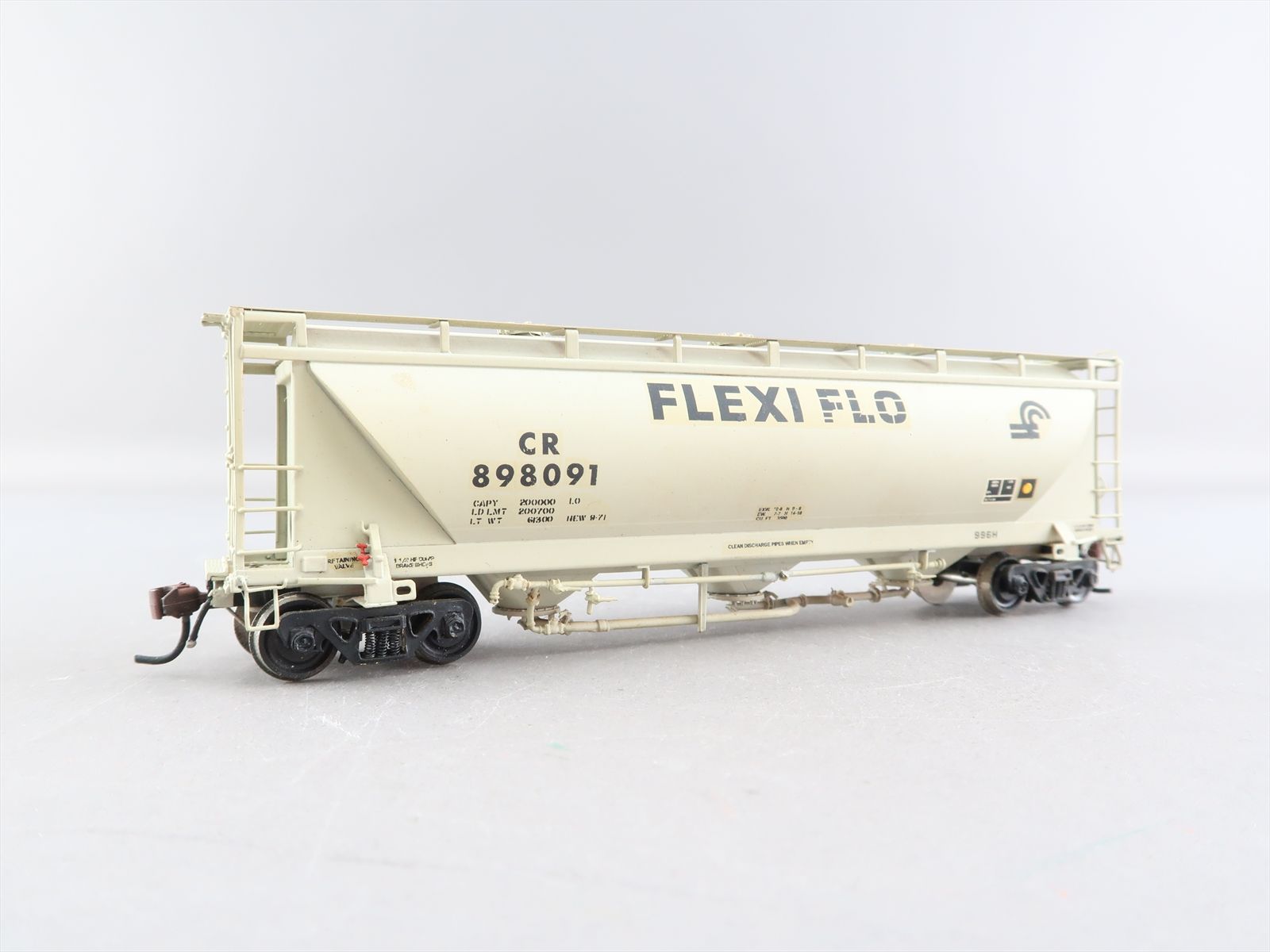 HO Brass Model - OMI 3362 PC Penn Central Pd 3000 Covered Hopper ...