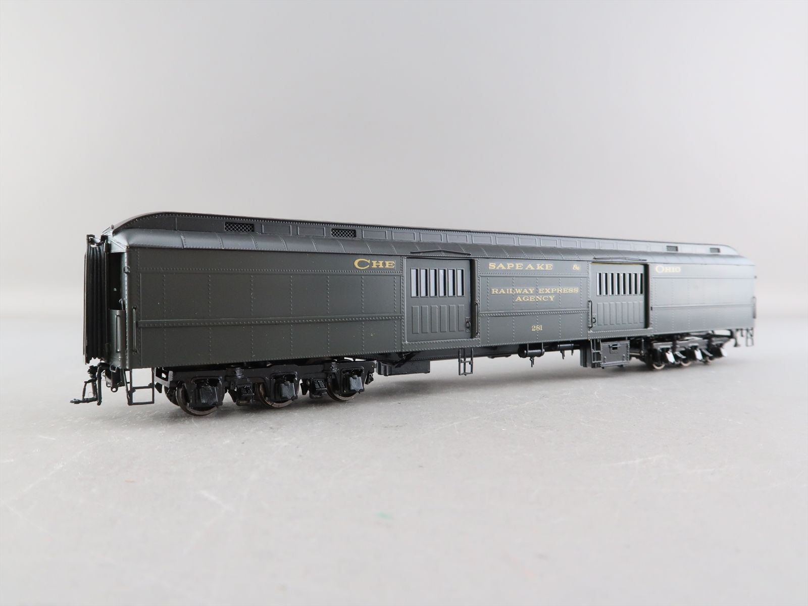 HO Brass Model - PSC 17410 C&O George Washington Express Car #281 ...