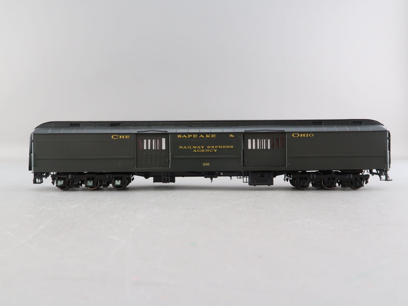 HO Brass Model - PSC 17410 C&O George Washington Express Car #281 ...