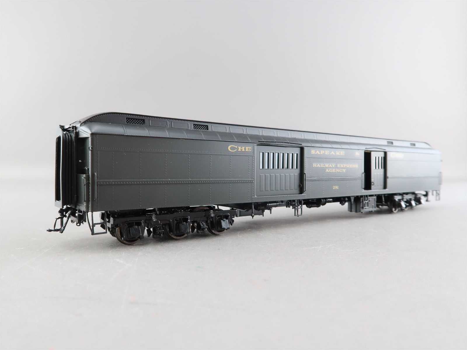 HO Brass Model - PSC 17410 C&O George Washington Express Car #281 ...